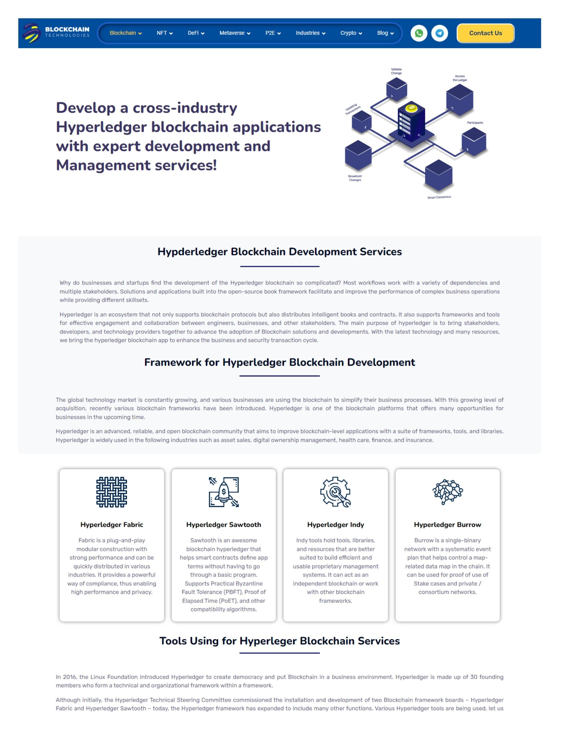 Hyperledger Blockchain Development Services by Blockchain Technologies - Issuu