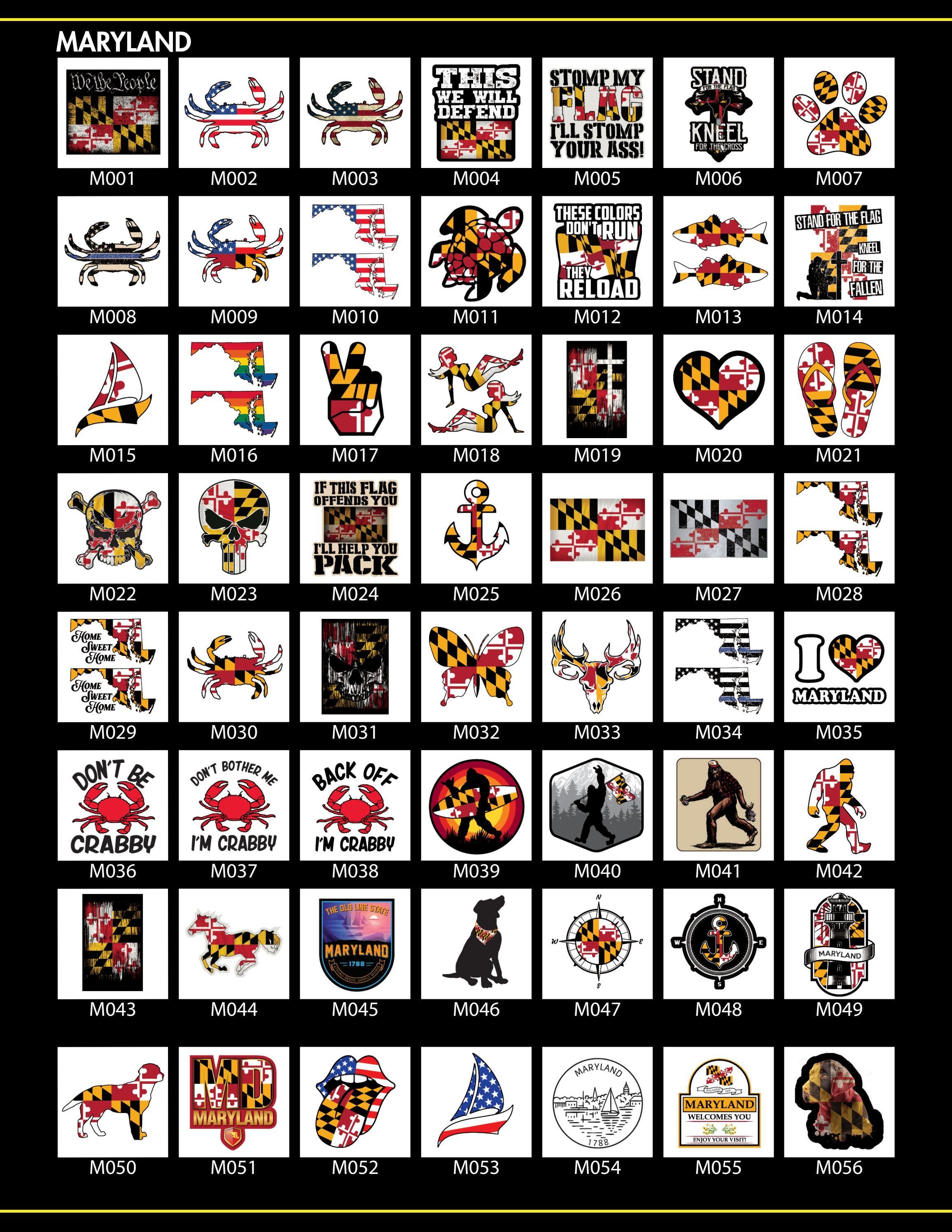 GDM Maryland Final Catalog by GDM Stickers - Issuu