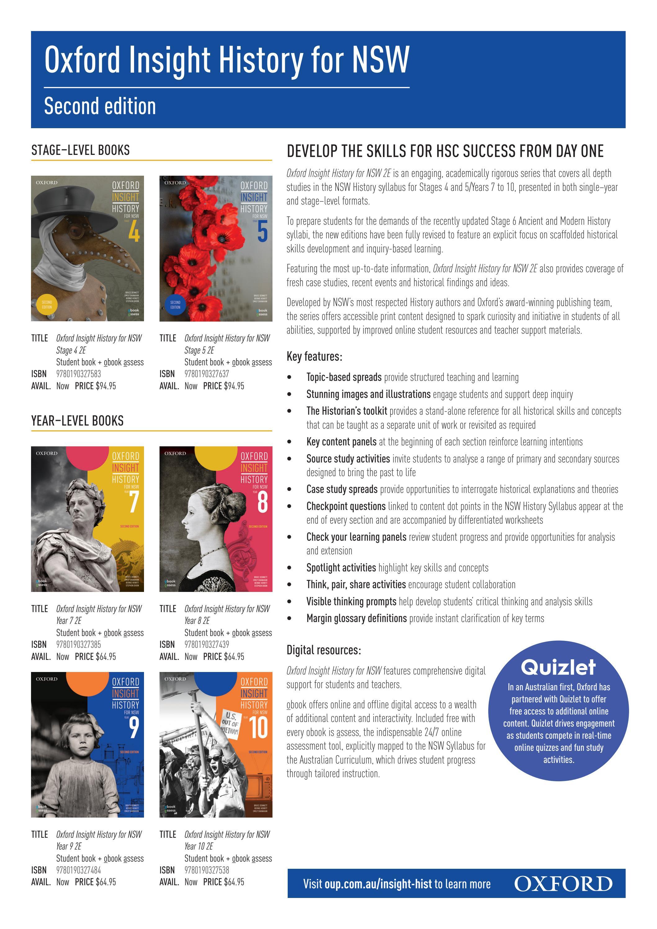 Insight History for NSW Brochure by OUPANZ - Issuu