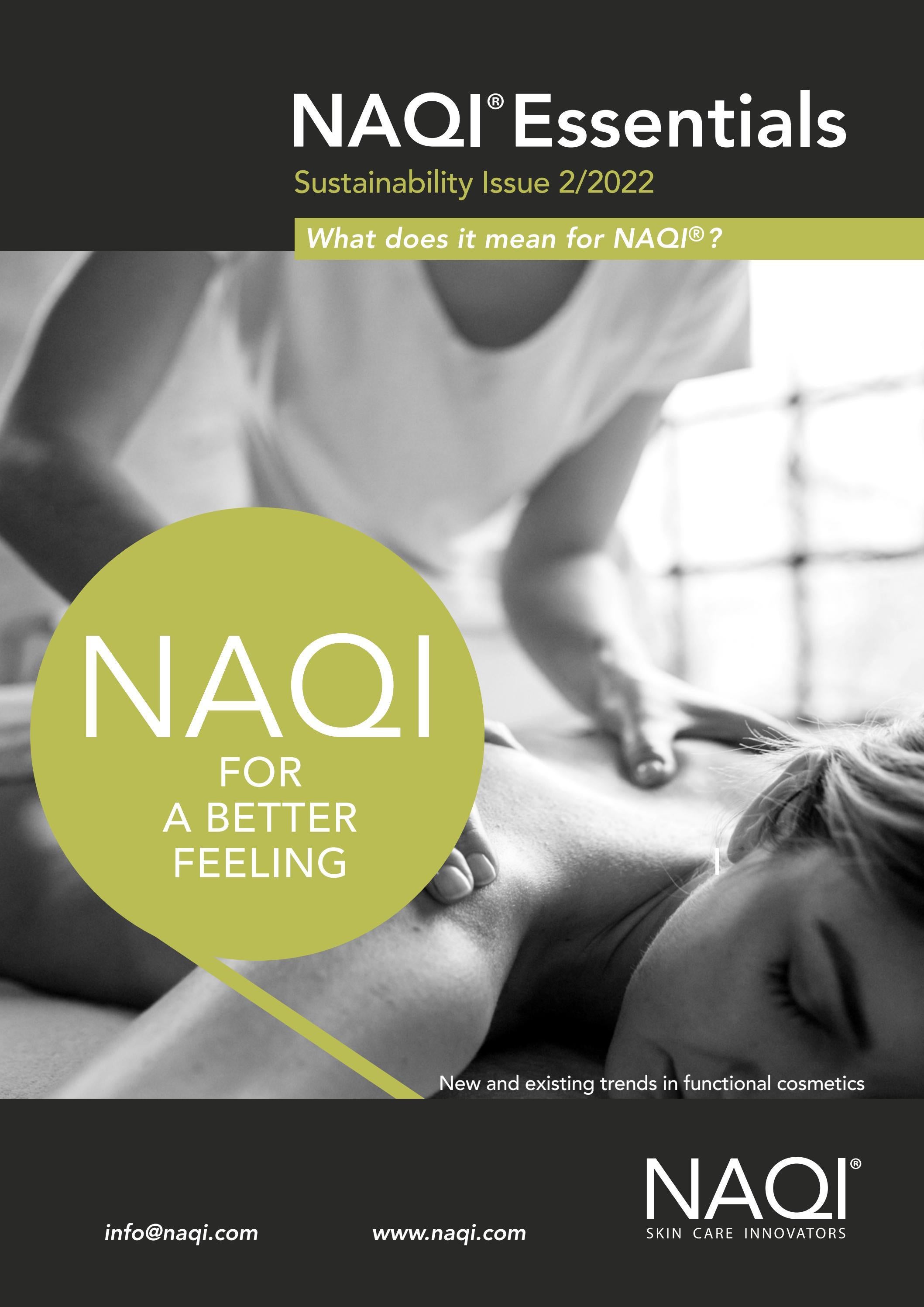 NAQI essentials: Sustainability by NAQI Belgium - Issuu