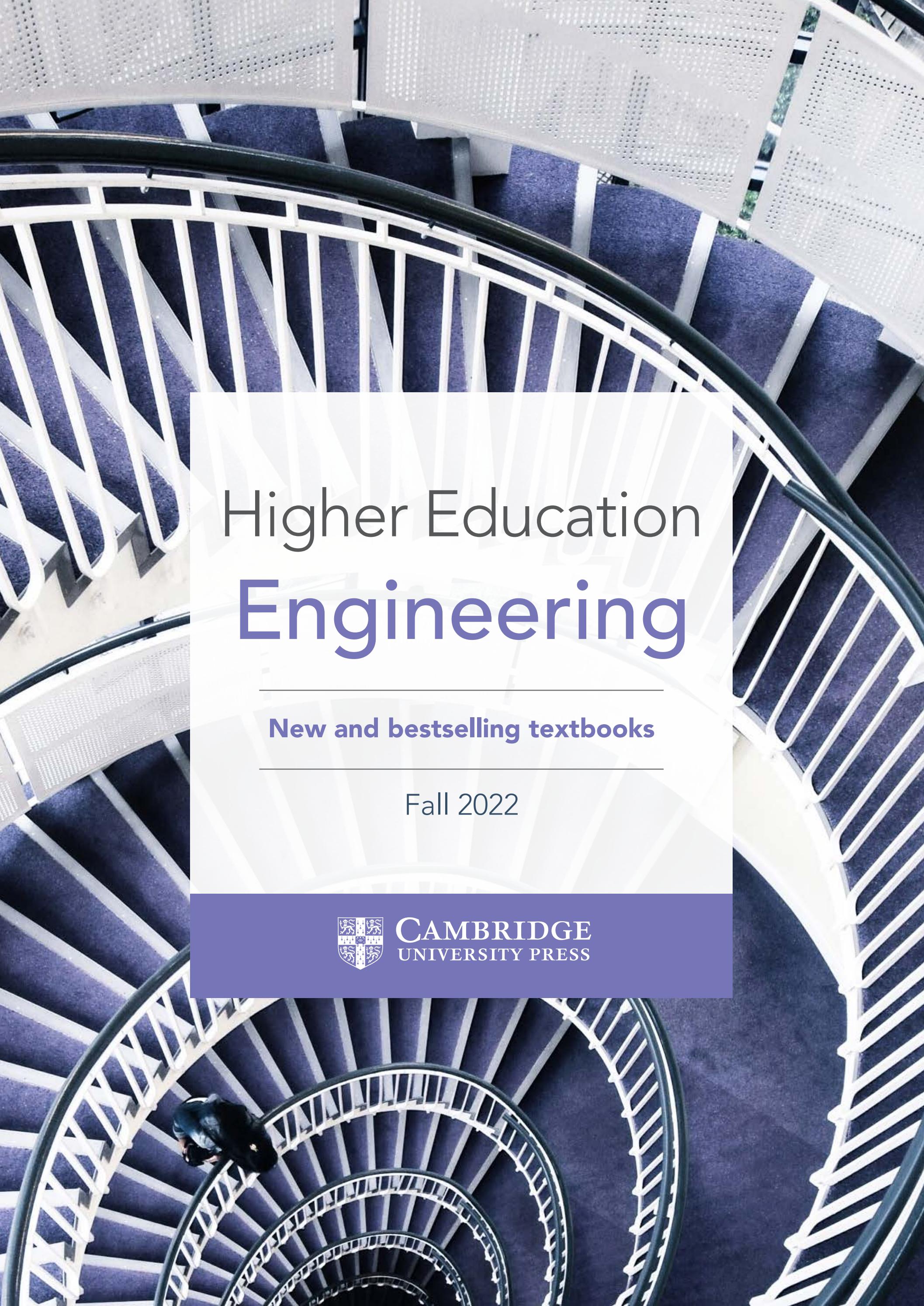 Engineering Textbooks Catalogue Fall 2022 from Cambridge University ...