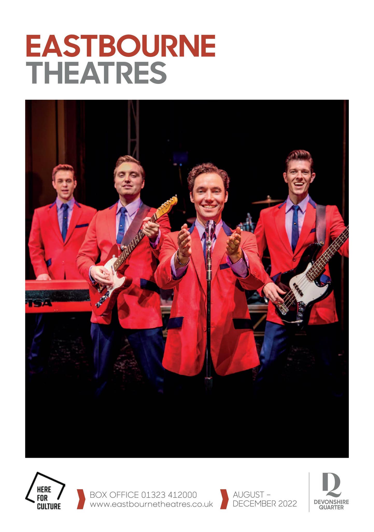 Eastbourne Season Brochure Jersey Boys by TGDH - Issuu
