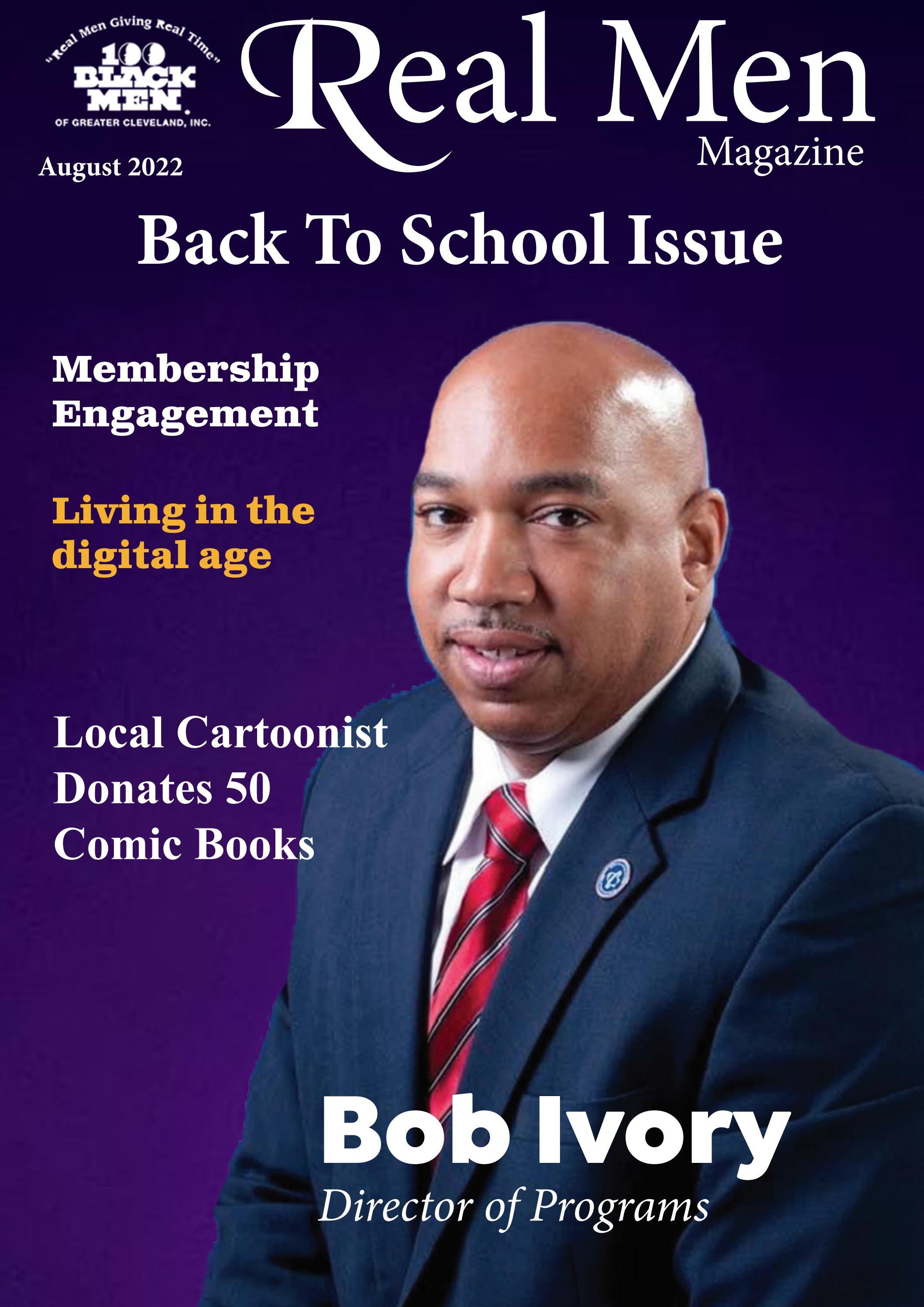 100 Black Men of Greater Cleveland, Inc. Real Men Magazine August Issue ...
