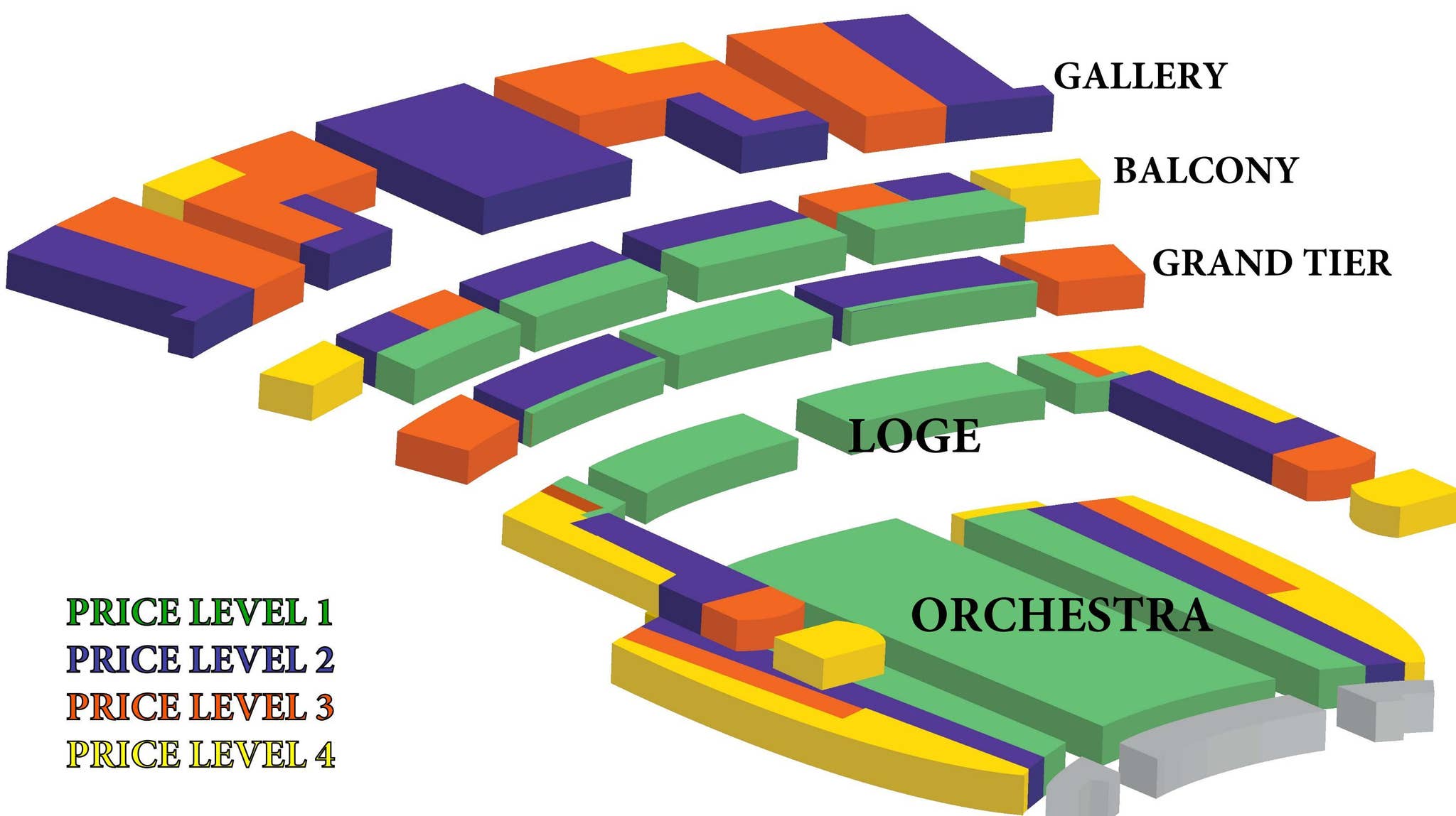 Orpheum Theater Seat Map - Price Levels by Omaha Performing Arts - Issuu