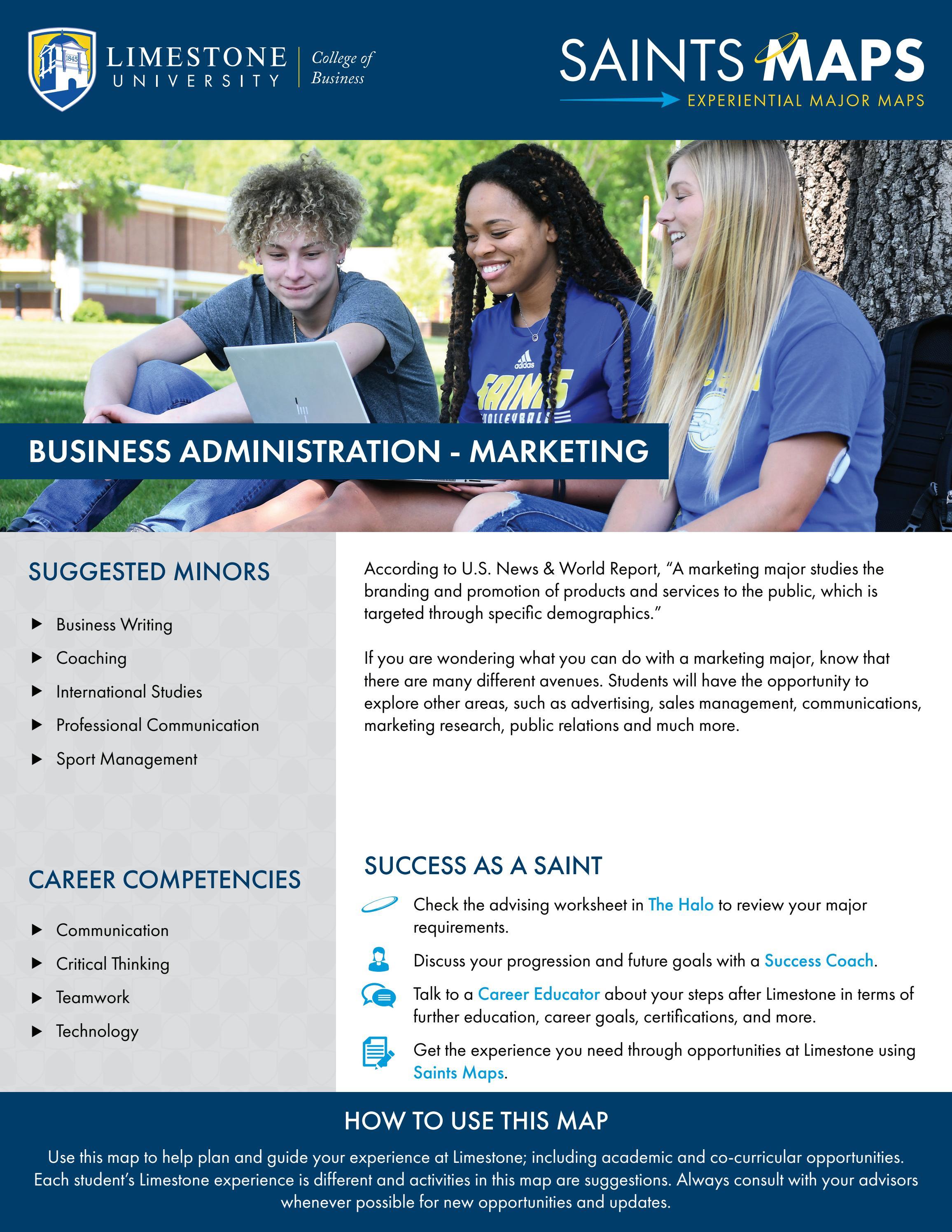 Saints Maps - Business/Marketing by Limestone University - Issuu