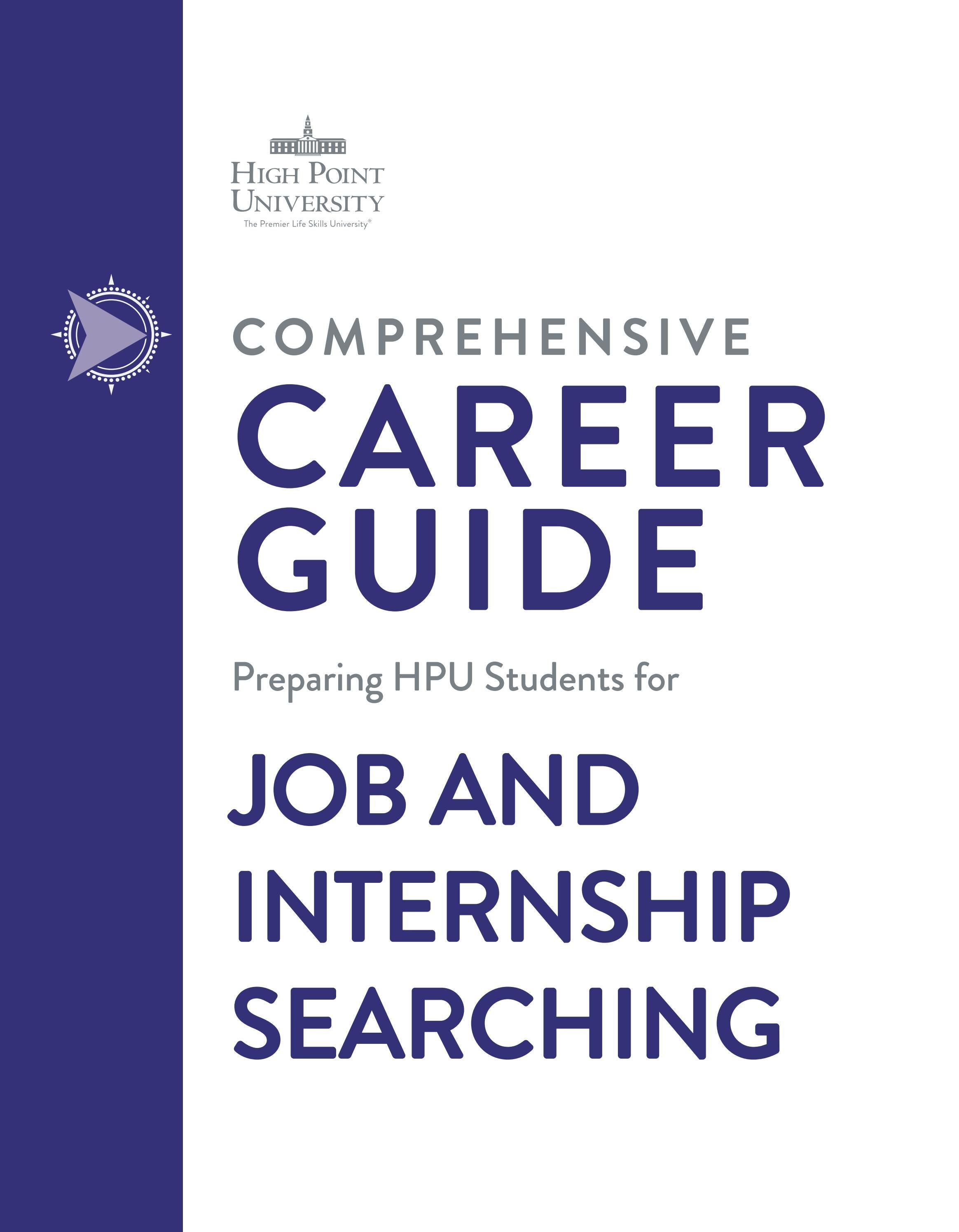 Career Guide - Job & Internship Search by High Point University - Issuu