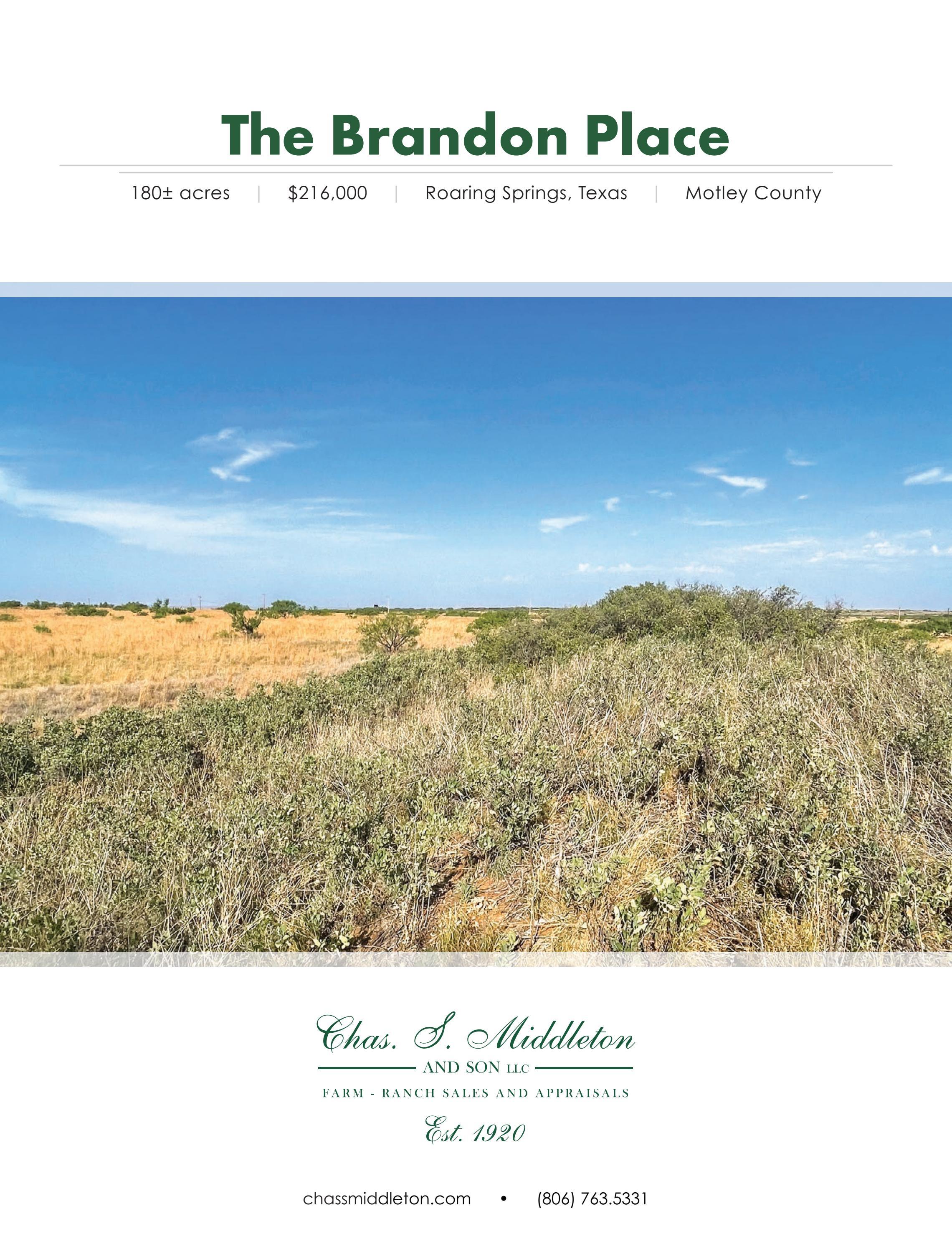 The Brandon Place by csmandson - Issuu