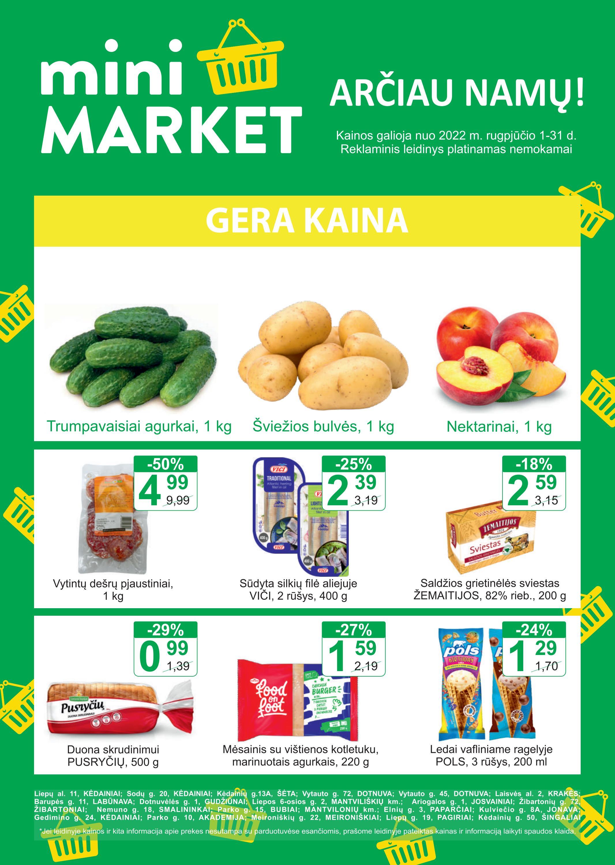MINI MARKET 2022-08 by Giedre.sibena - Issuu