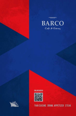 BARCO CAFE MENU by barcocafe - Issuu