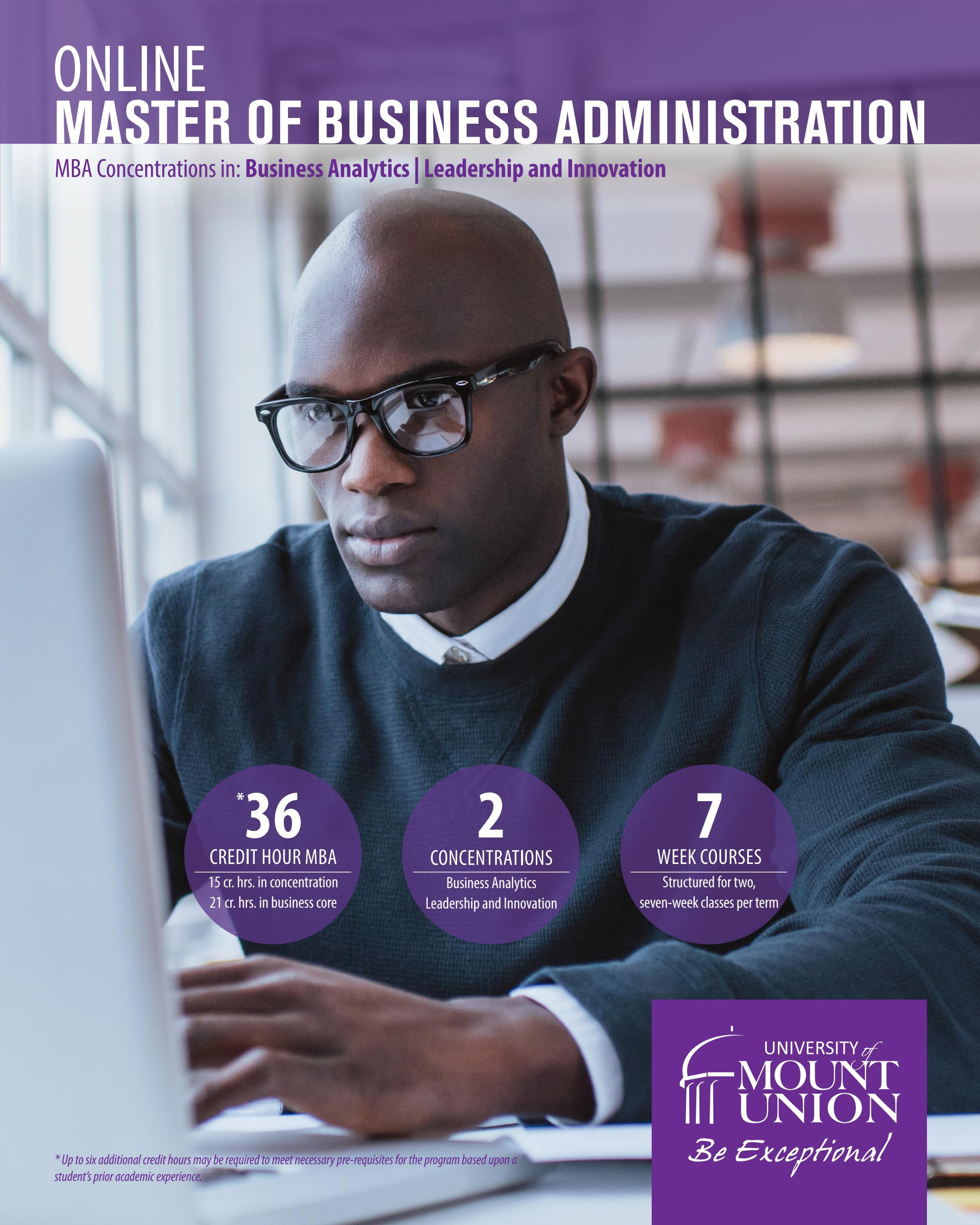 MBA Brochure by universityofmountunion - Issuu