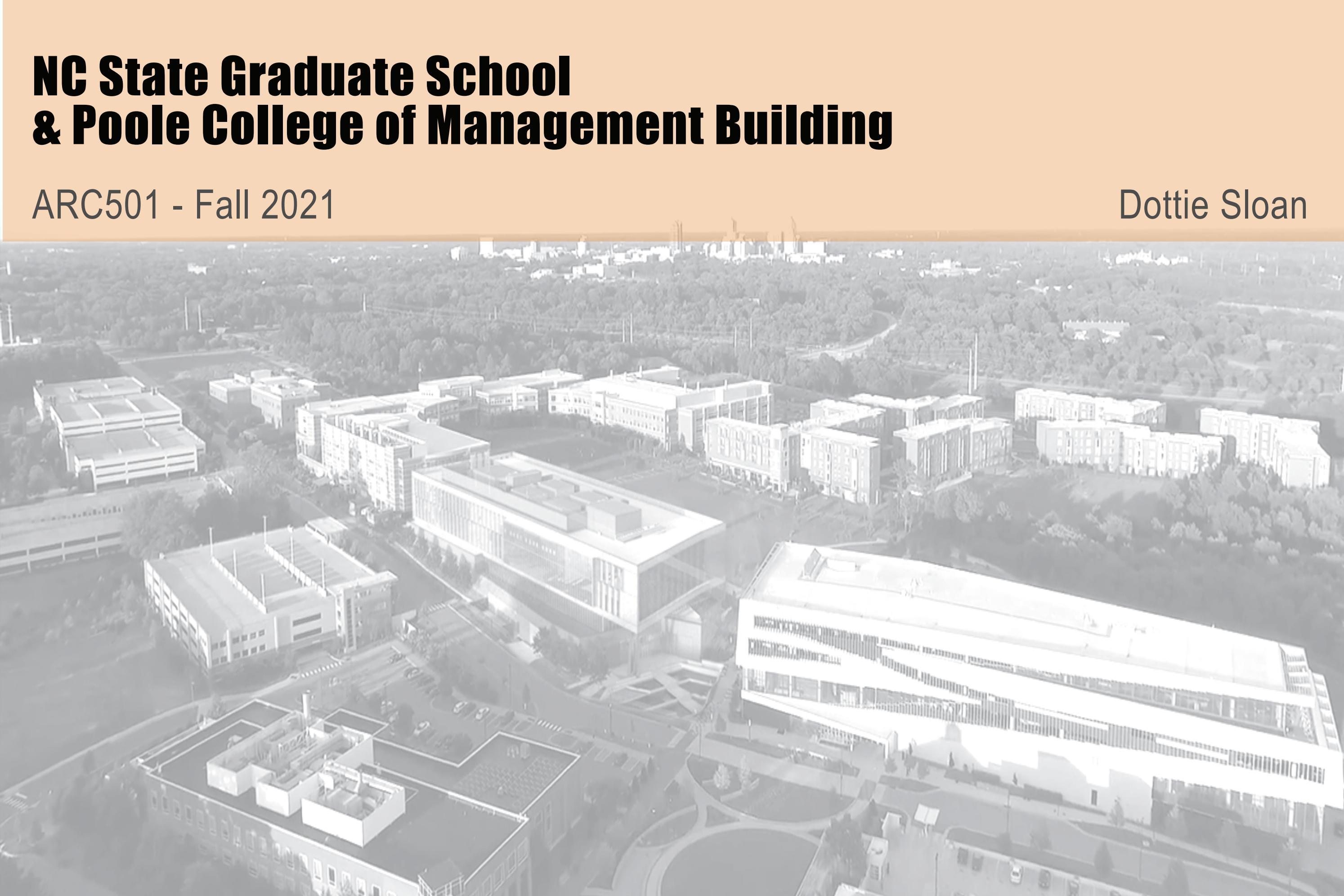 Poole College of Management Building - Dottie Sloan by NC State College ...