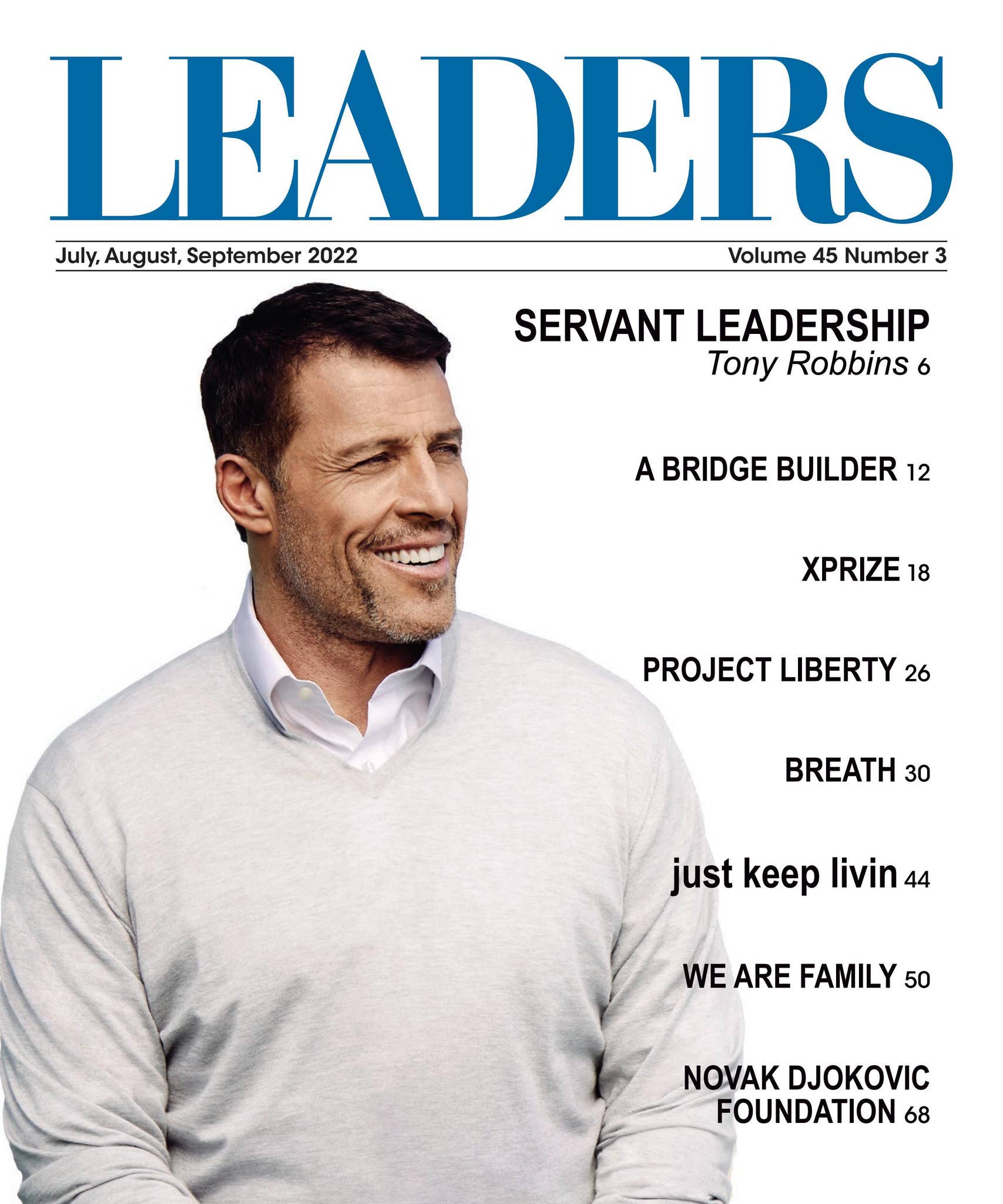 LEADERS Magazine July, August, September 2022 Volume 45, Number 3 by ...