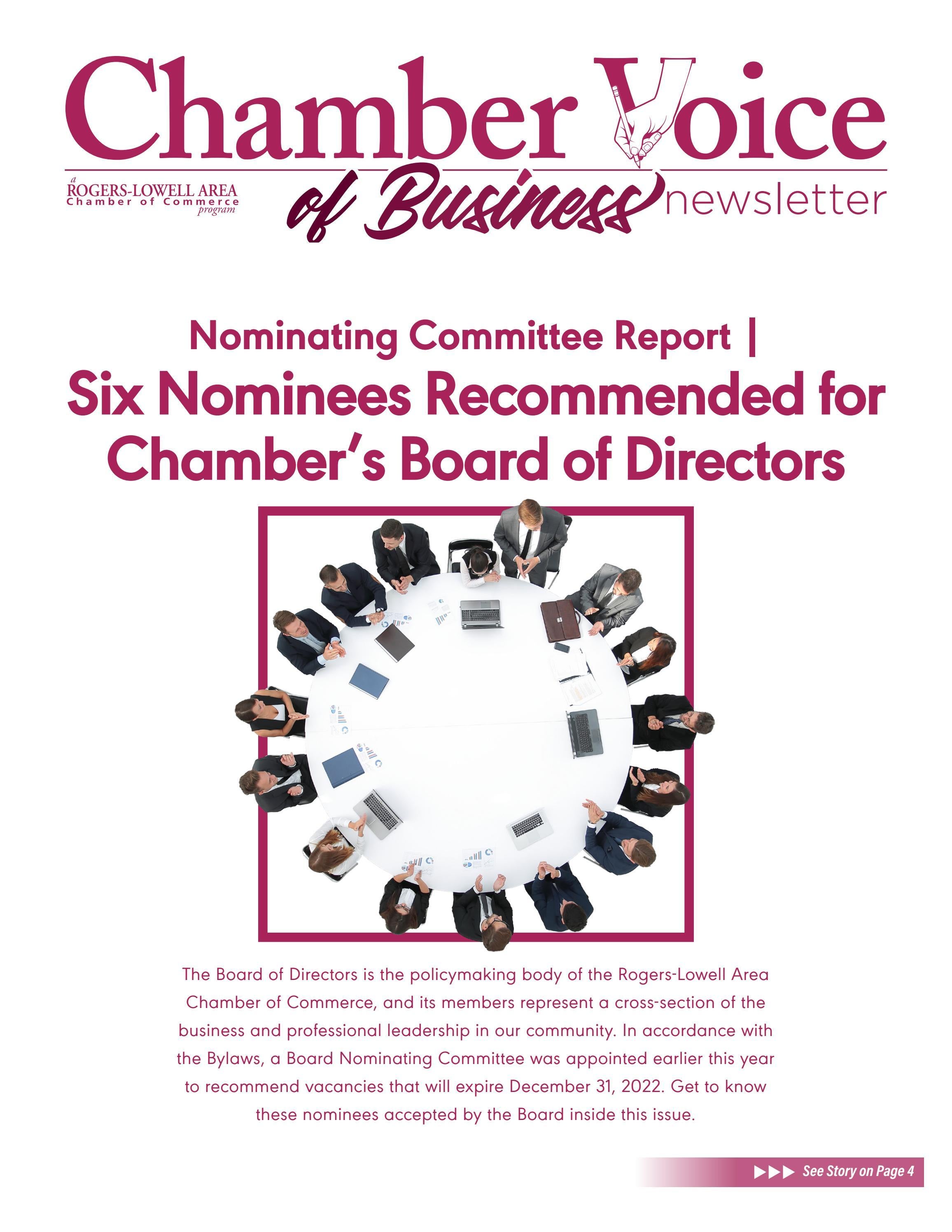 Chamber Voice of Business Newsletter | August 2022 by Rogers Lowell ...