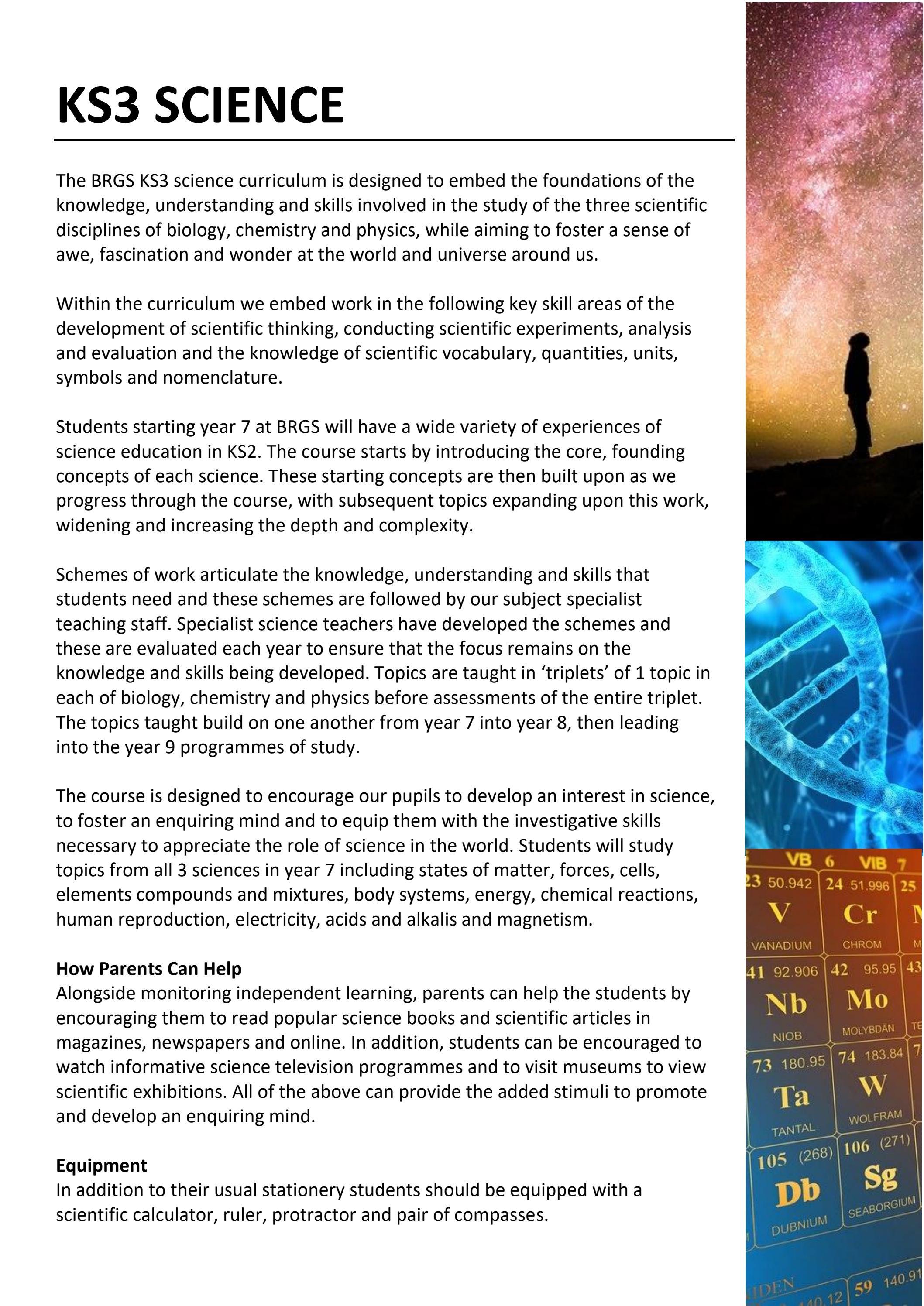 Science KS3 2022-2023 by Schudio - Issuu