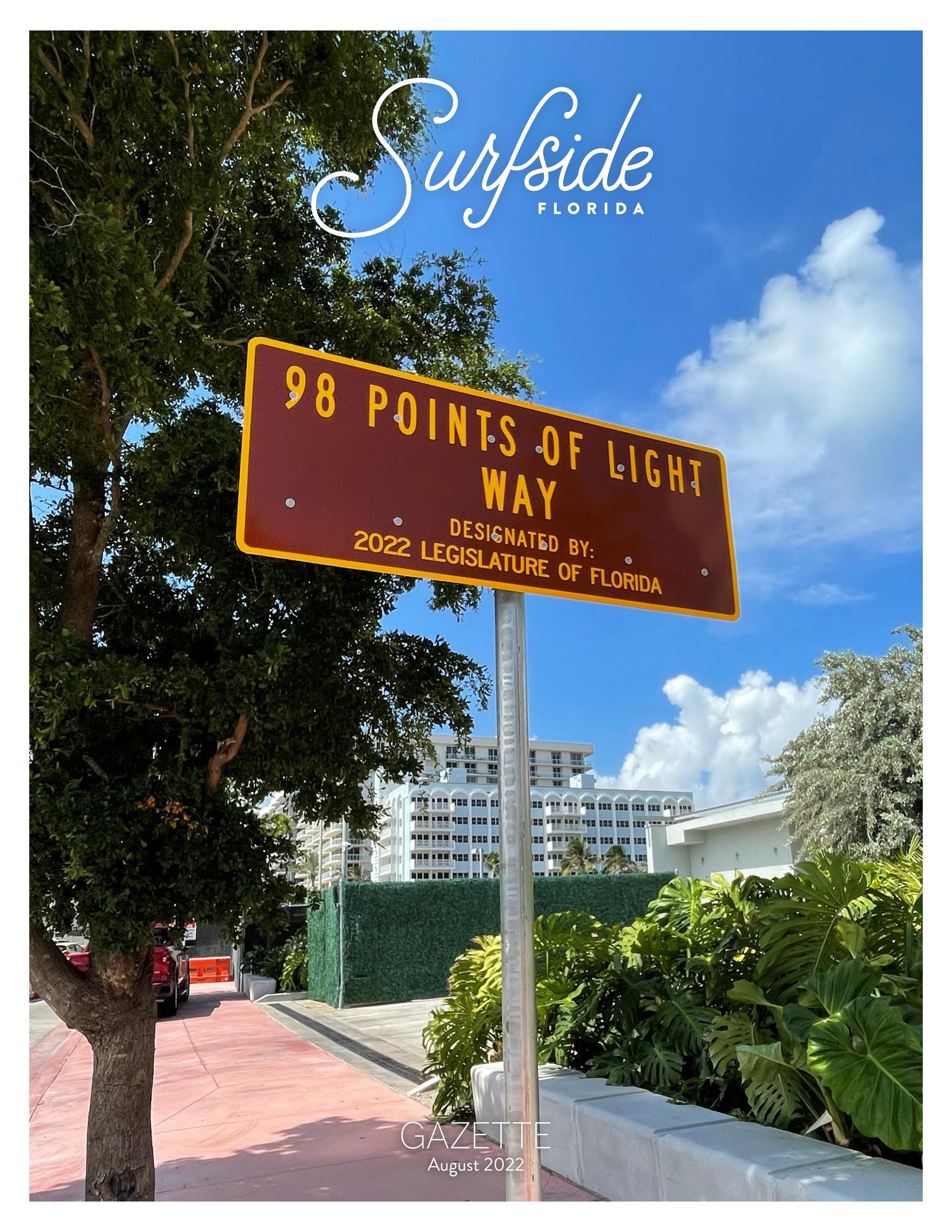 Town of Surfside Gazette August 2022 by Town of Surfside - Issuu