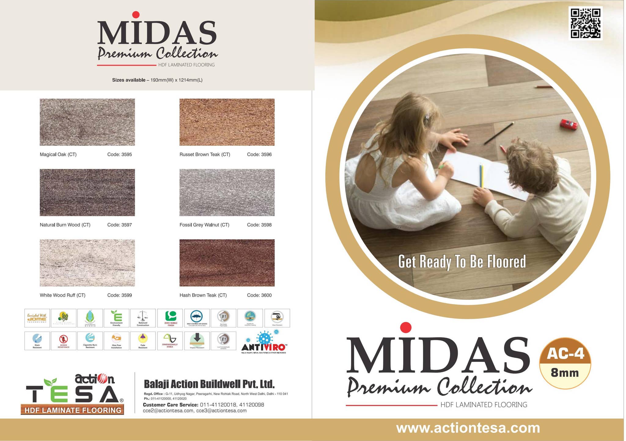 MIDAS Premium Collection - HDF Laminated Flooring by actiontesa34 - Issuu