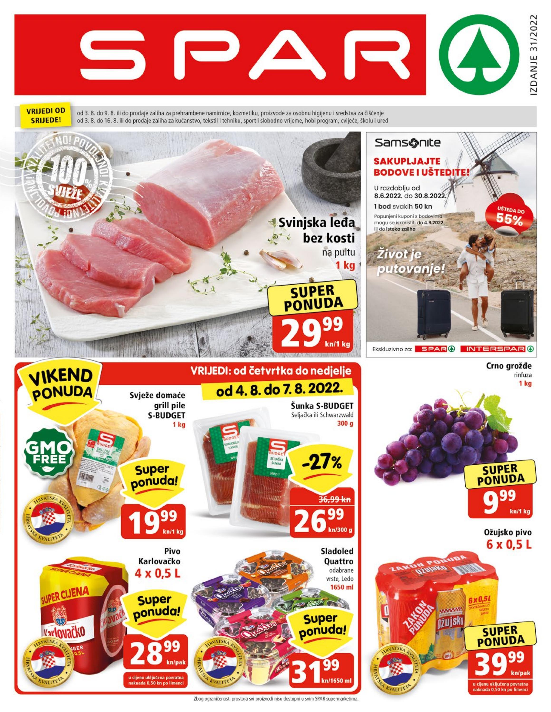 Spar katalog od 03.-16.08.2022. by Catalog.hr - Issuu