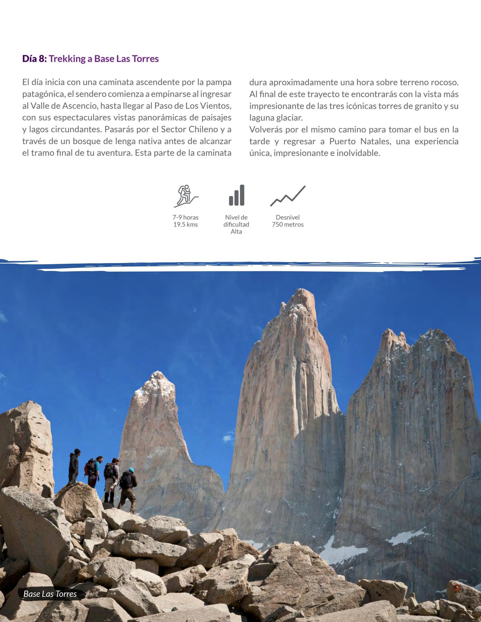 Brochure Circuitos de Trekking Turistas Nacionales Temp 22-23 by ...