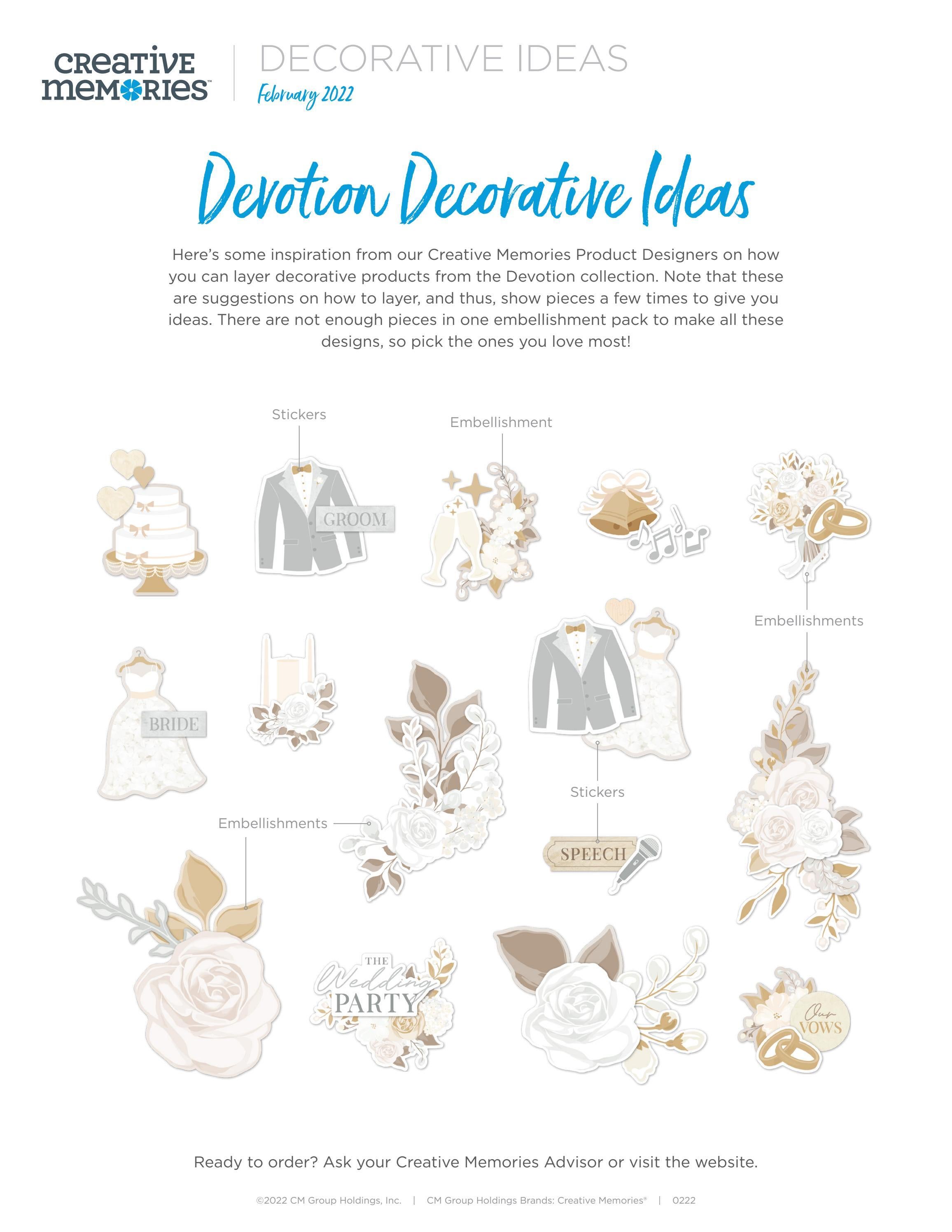 Devotion Decorative Ideas Flyer by Creative Memories - Issuu