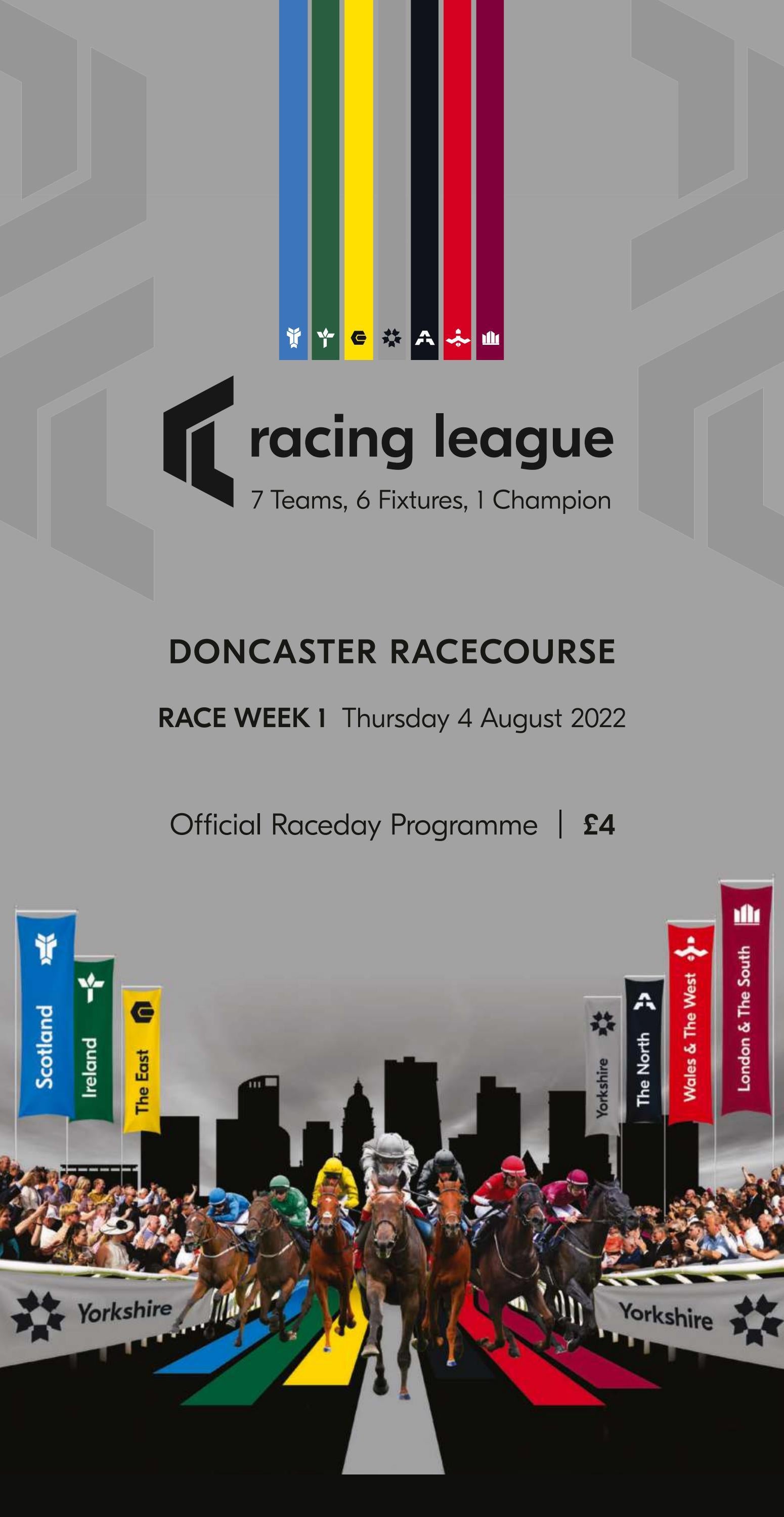 Doncaster Racecard - Thursday 4th August by Arena Racing Company - Issuu