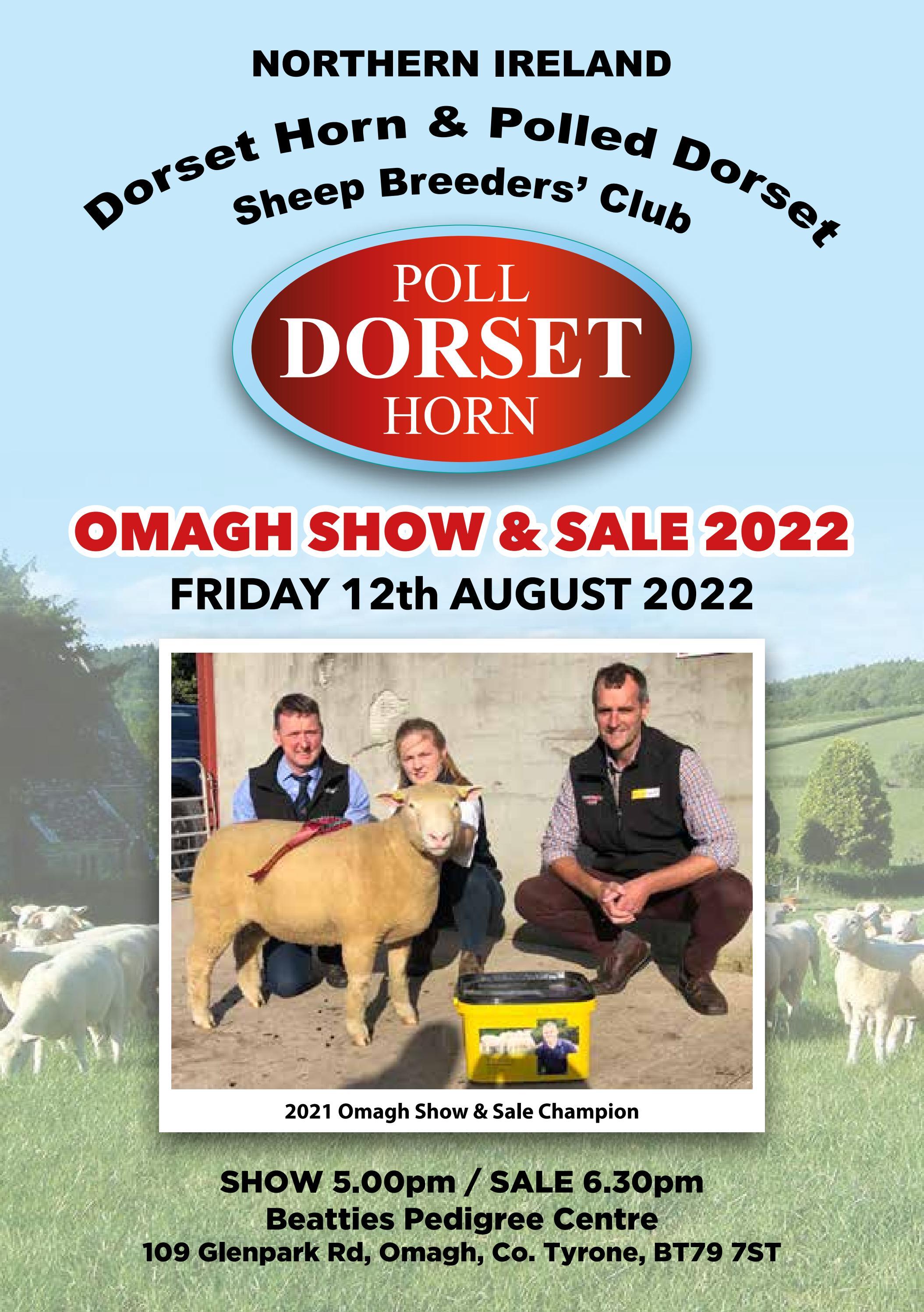 NI Dorset Club Omagh Show and Sale 2022 by NIDorsetSheep - Issuu