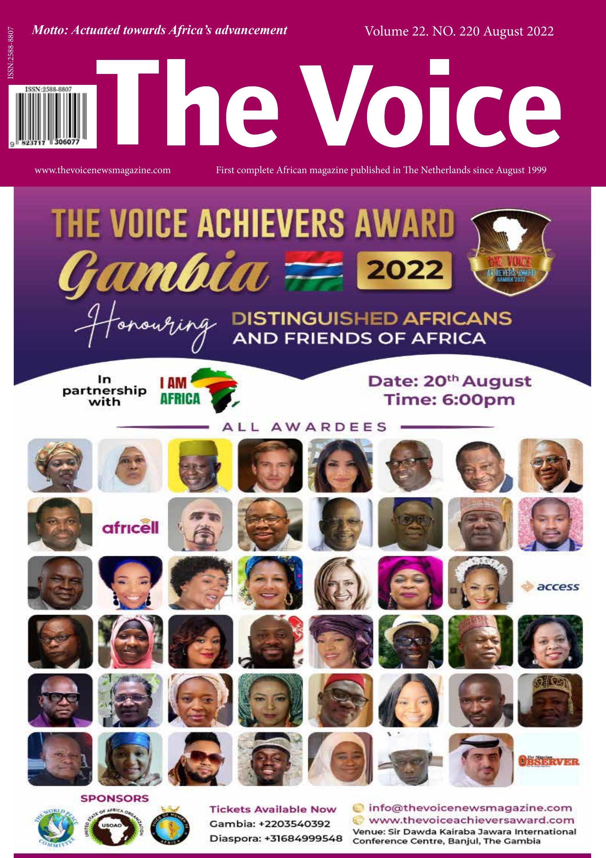 The voice magazine by The Voice magazine - Issuu