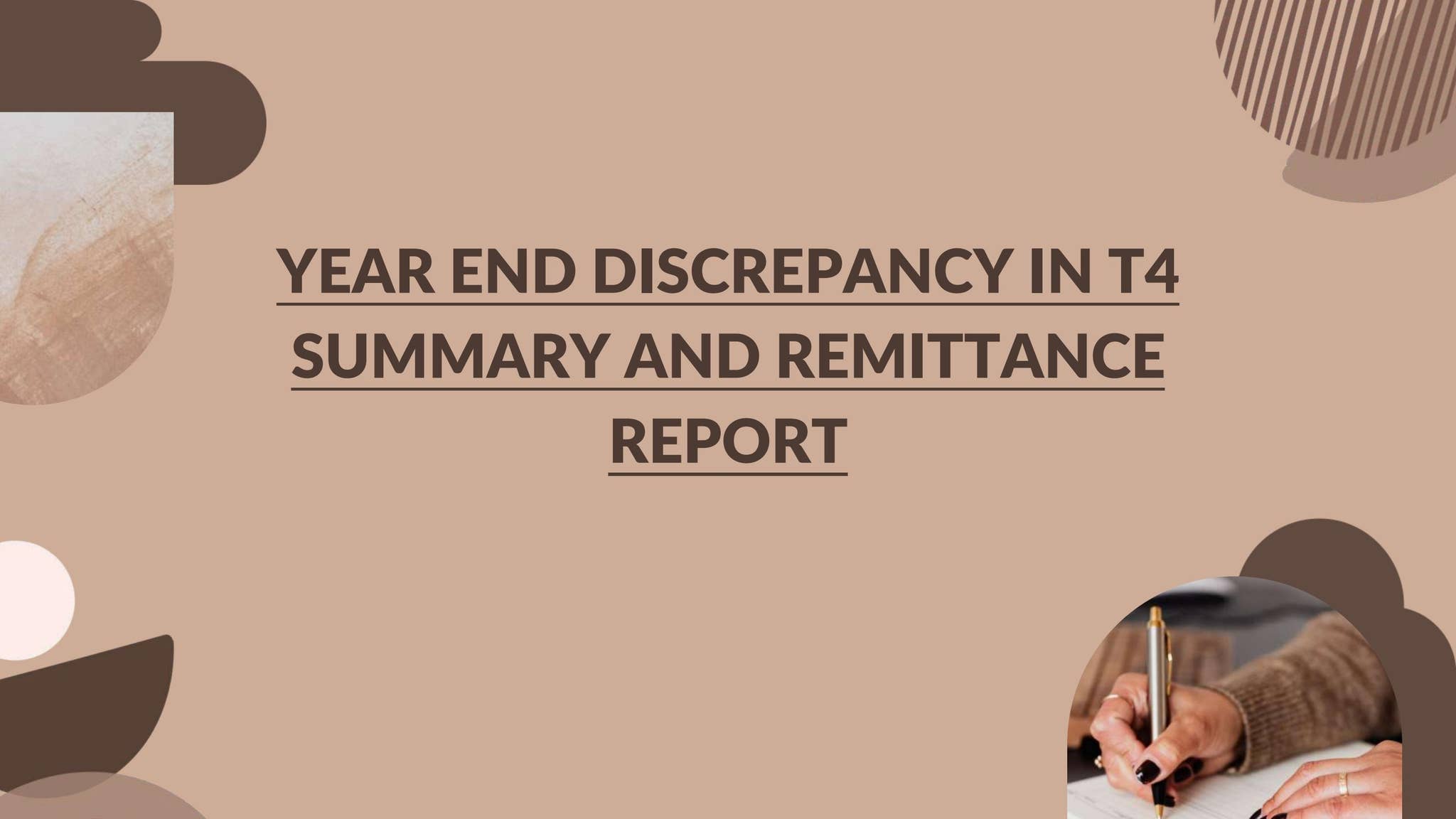 Complete Guide : Year End Discrepancy in T4 Summary and Remittance ...