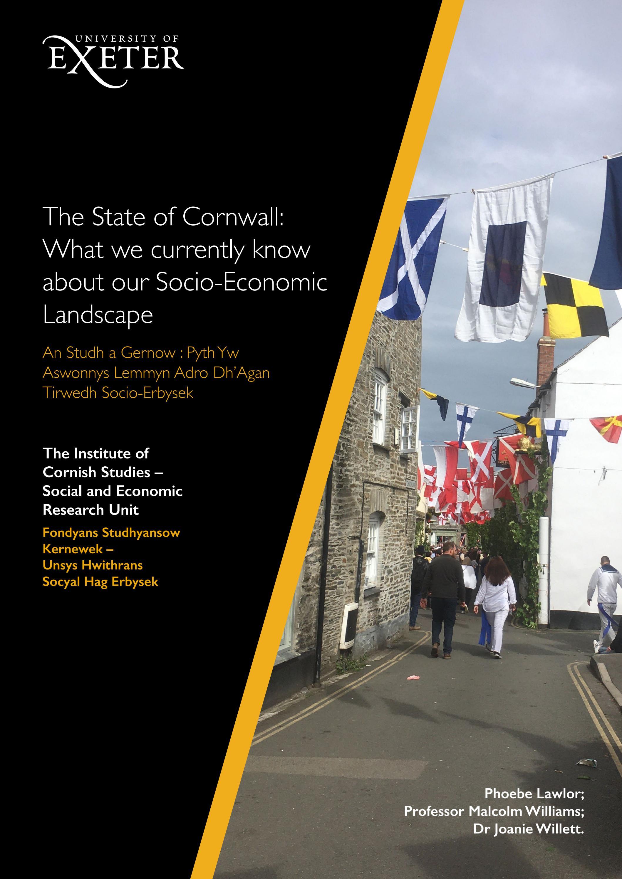 The State of Cornwall: What we currently know about our socio-economic ...