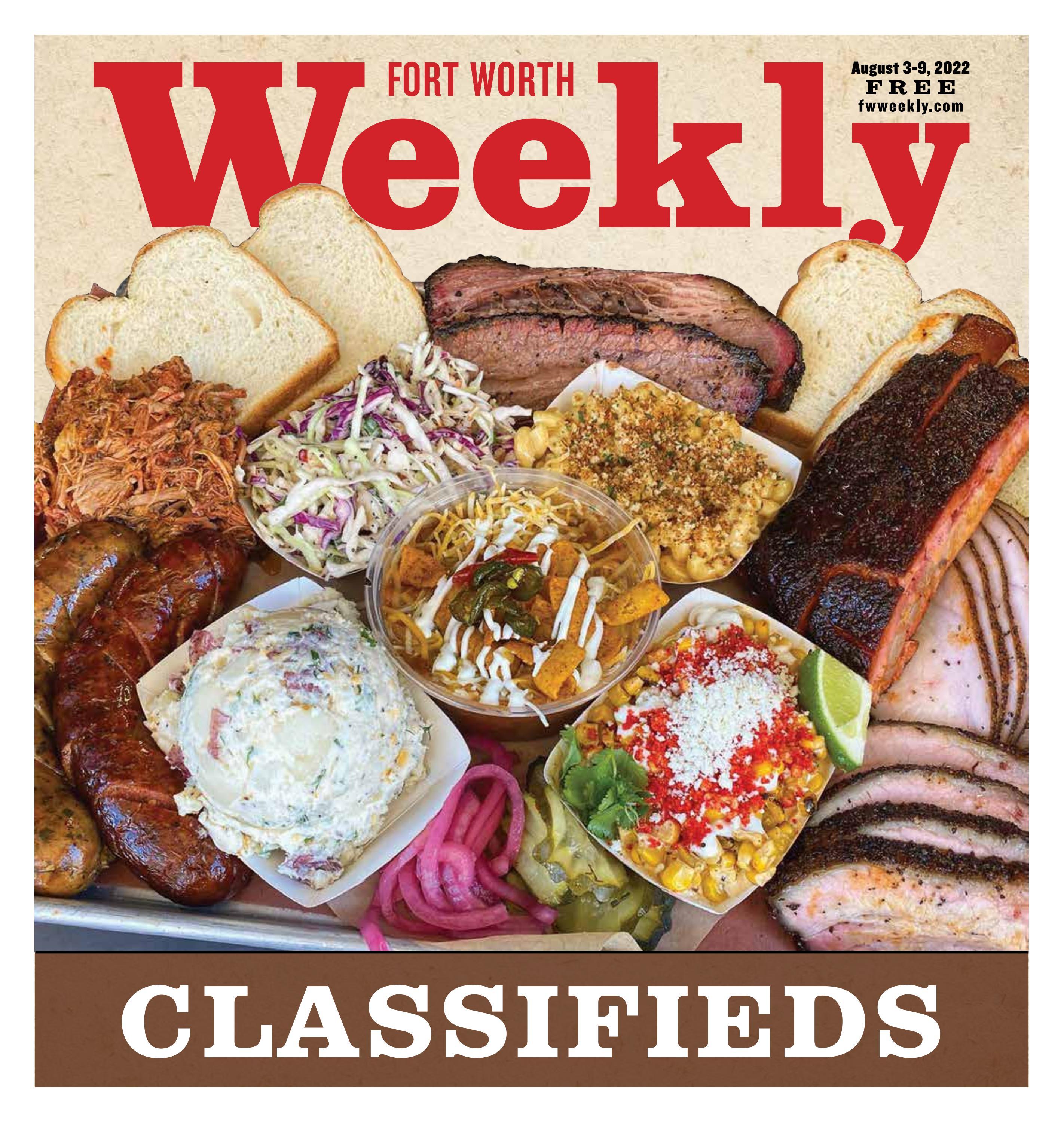 Fort Worth Weekly Classifieds // August 3-9, 2022 by Fort Worth Weekly ...
