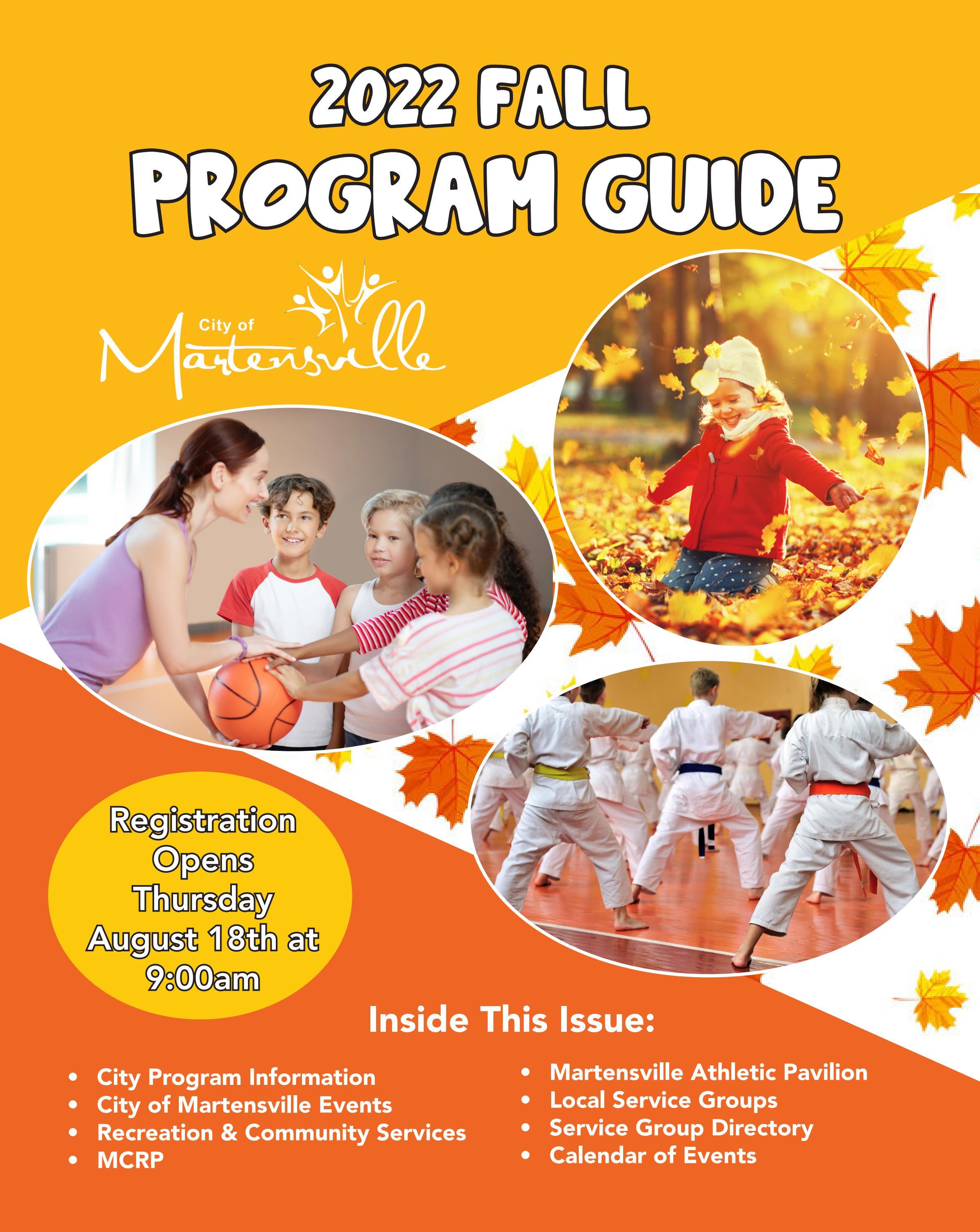 2022 City of Martensville Fall Program Guide by Martensville Messenger ...