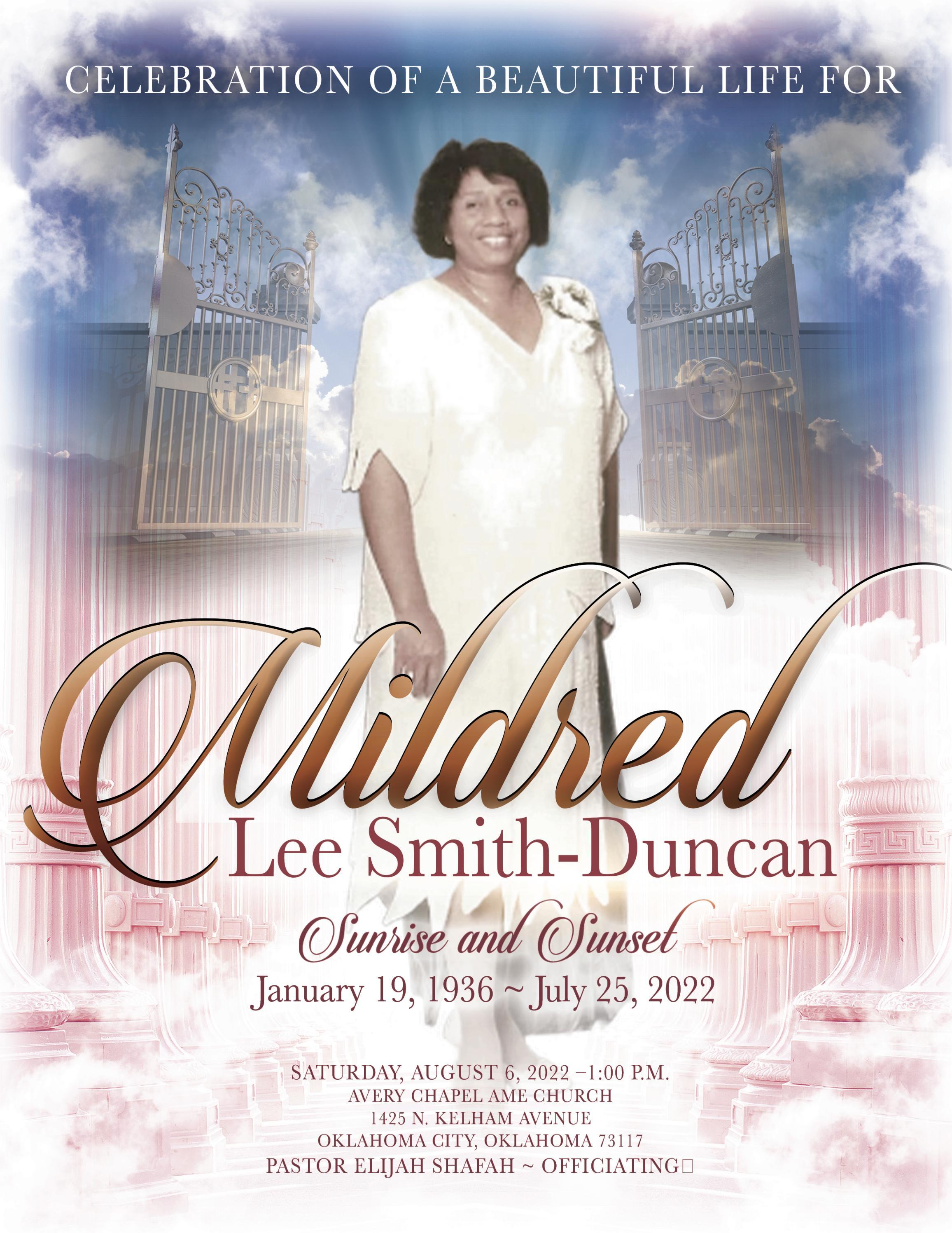 Mildred Smith-Duncan by The Print House - Issuu