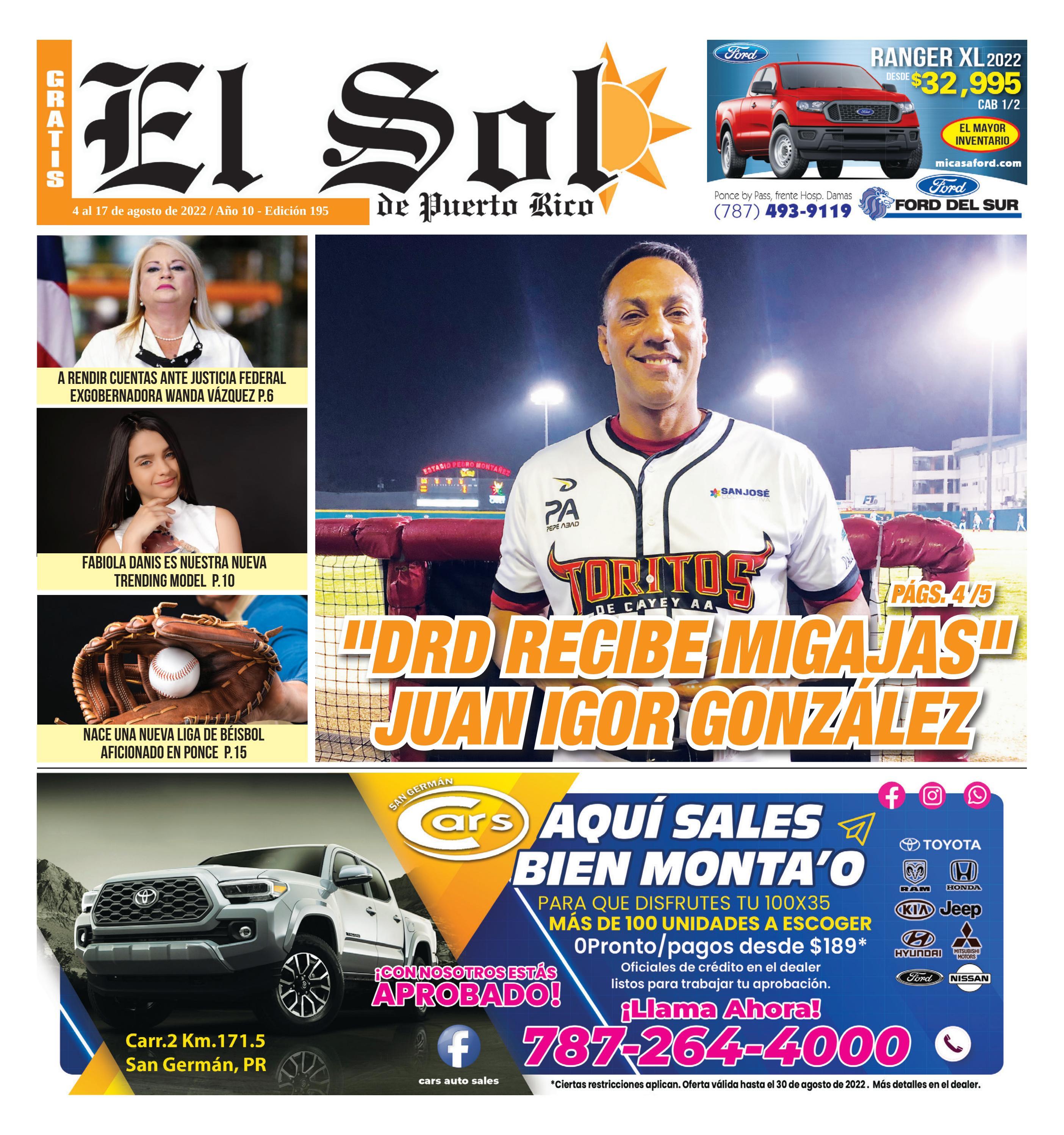 Periódico El Sol de Puerto Rico #195 by El Sol de PR - Issuu