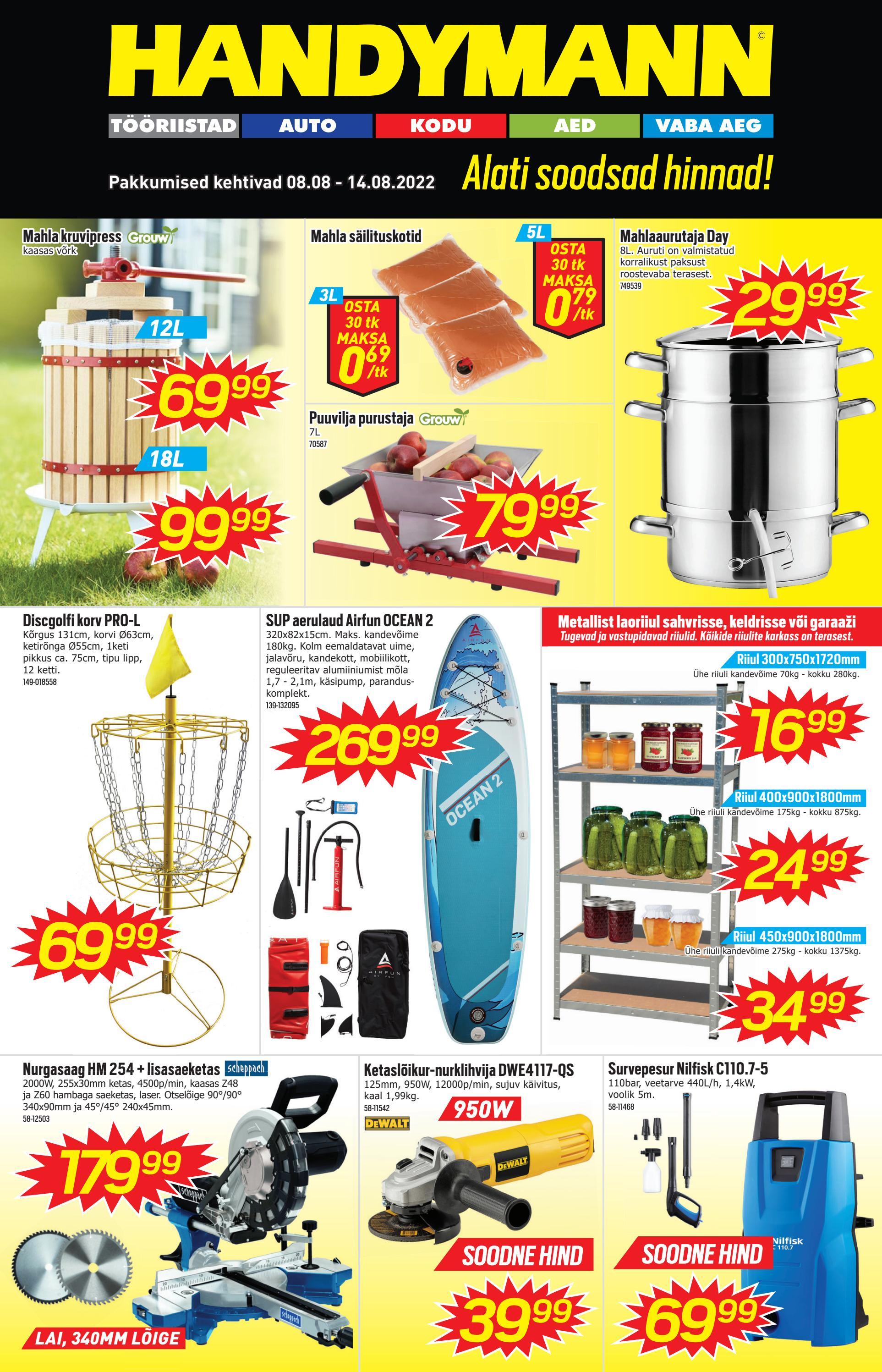 Handymann Kliendileht August2 by Handymann OÜ - Issuu
