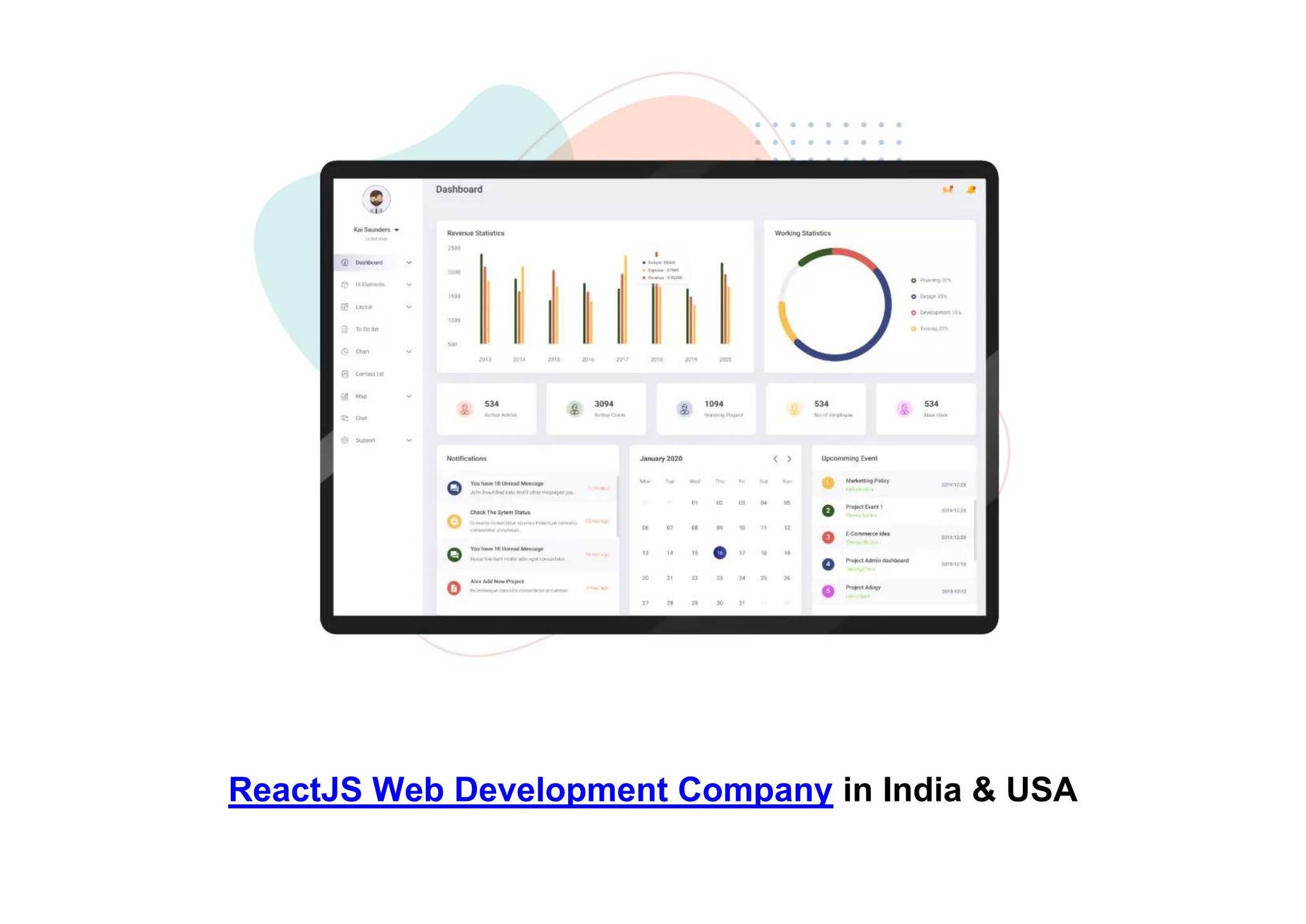 ReactJS Web Development Company in India & USA by MultiQoS Tech - Issuu