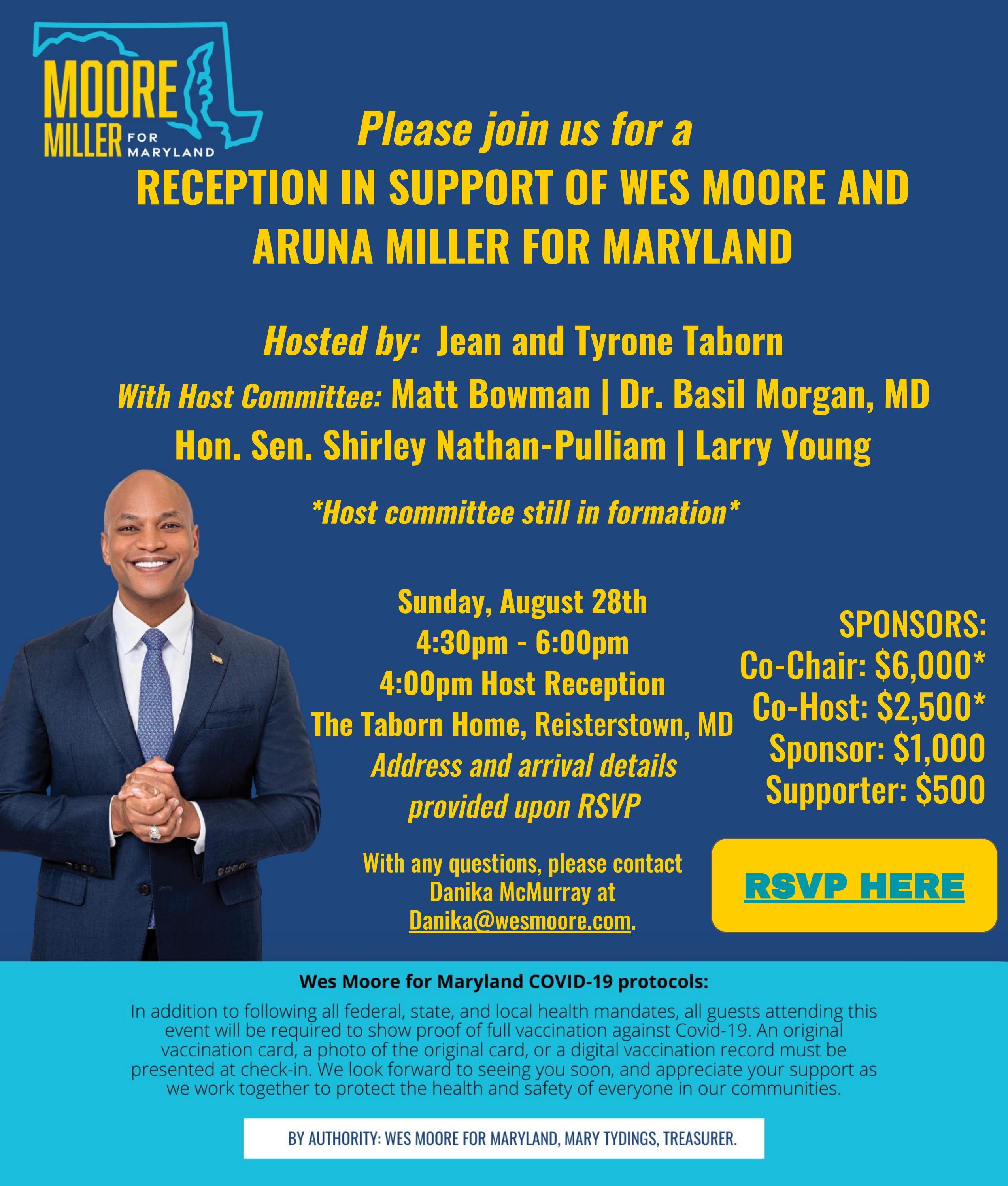 Reception for Wes Moore by Career Communications Group - Issuu