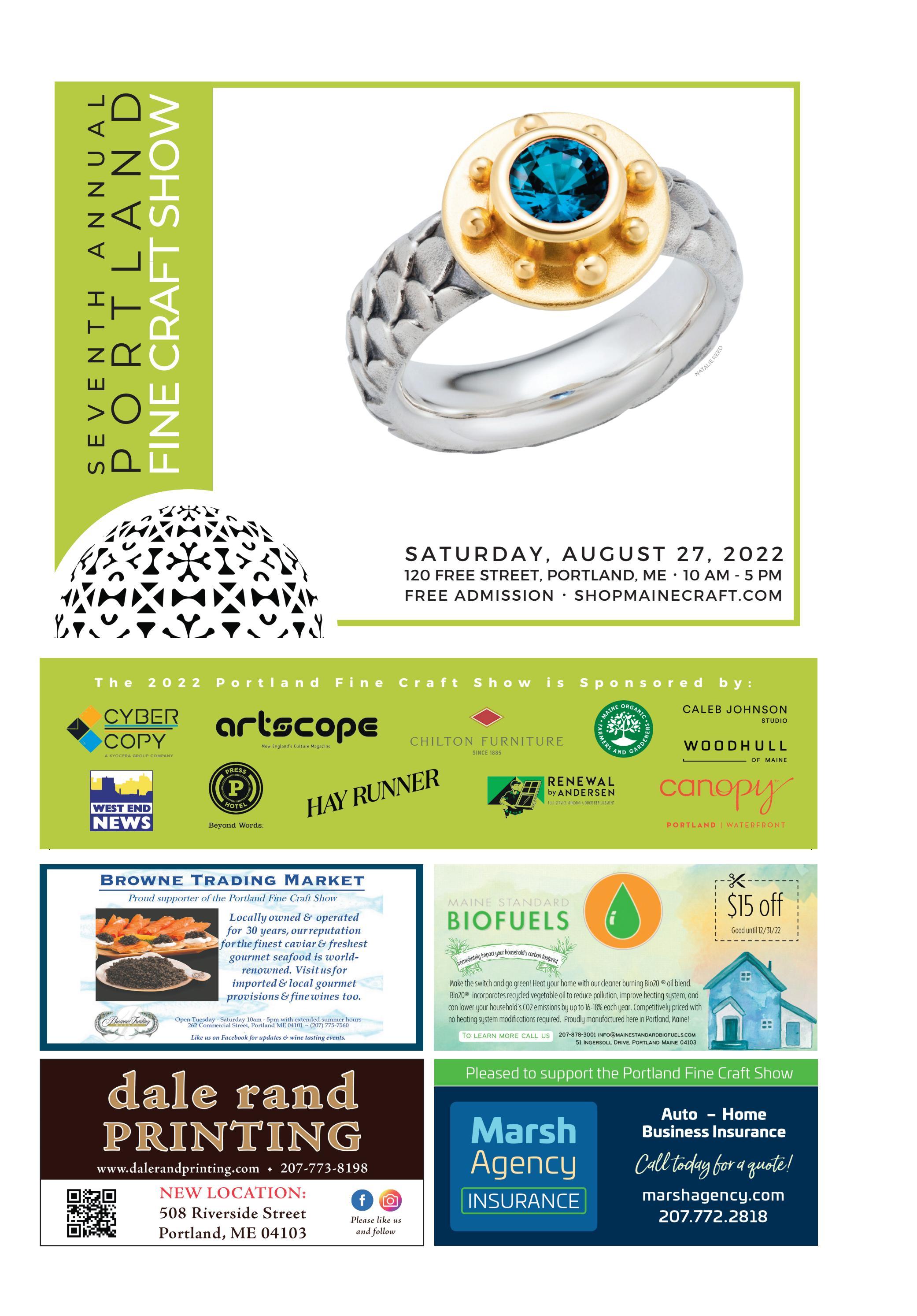 7th Annual Portland Fine Craft Show Guide by The West End News - Issuu