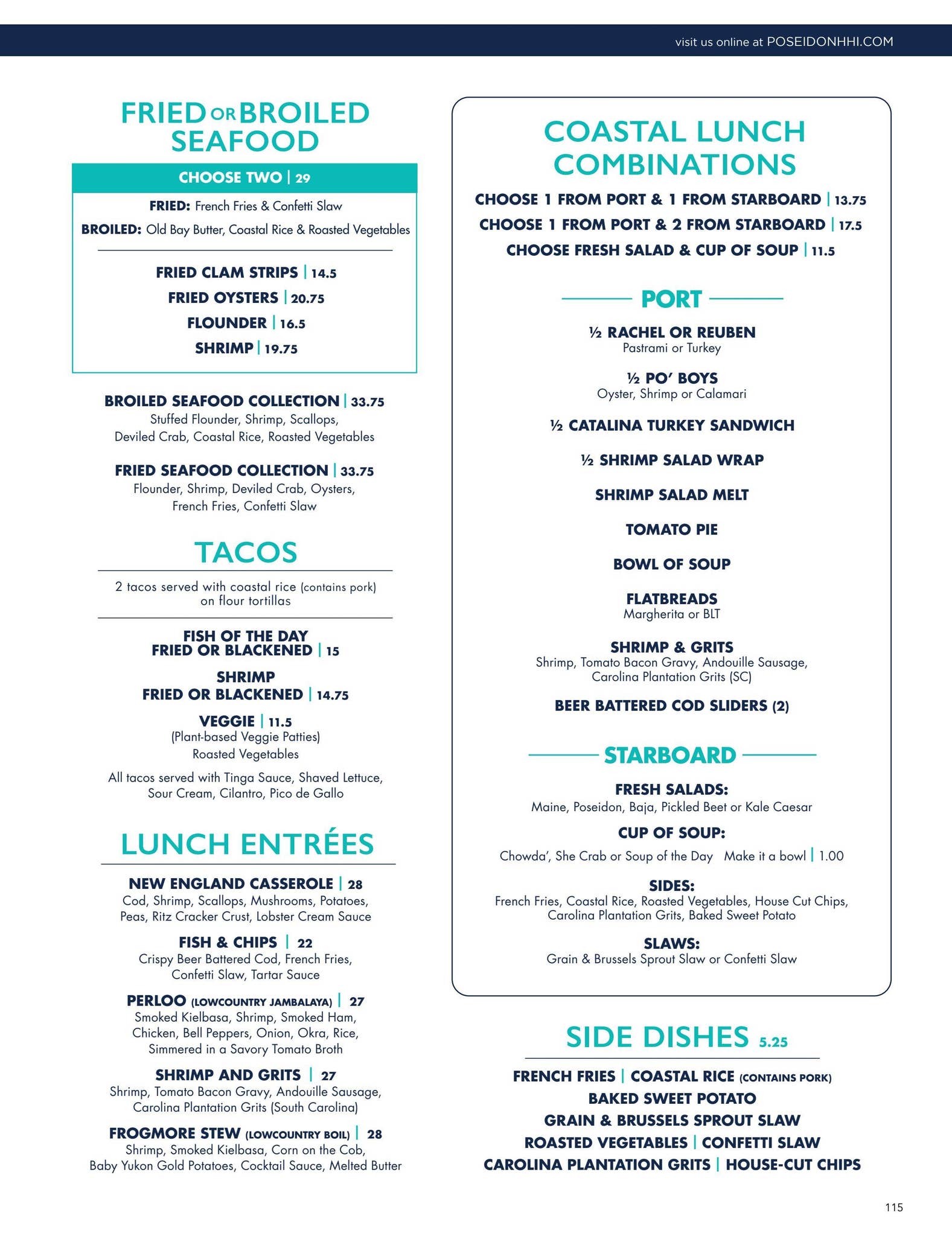 2022 SERG MENU GUIDE by SERG Restaurant Group - Issuu