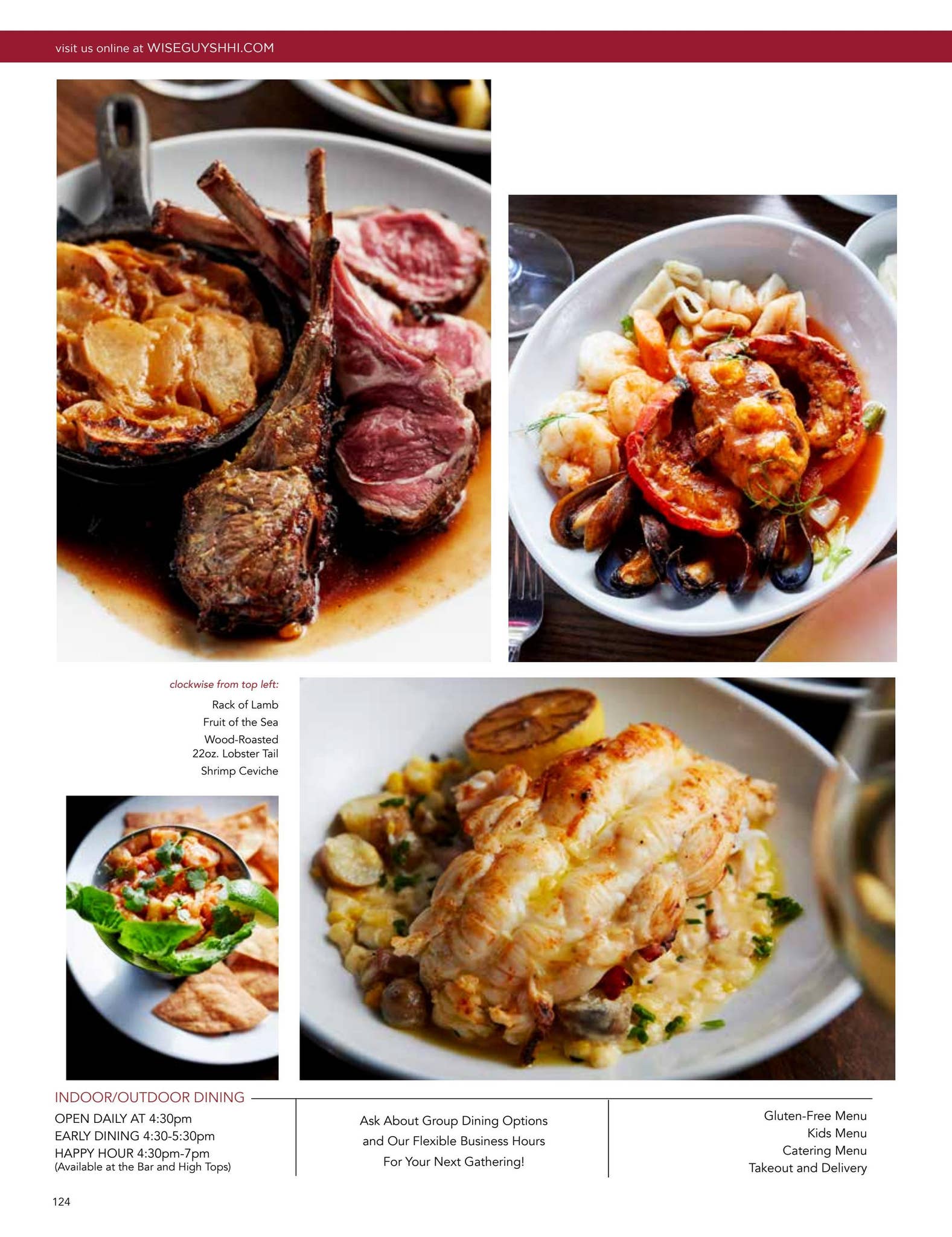 2022 SERG MENU GUIDE by SERG Restaurant Group - Issuu