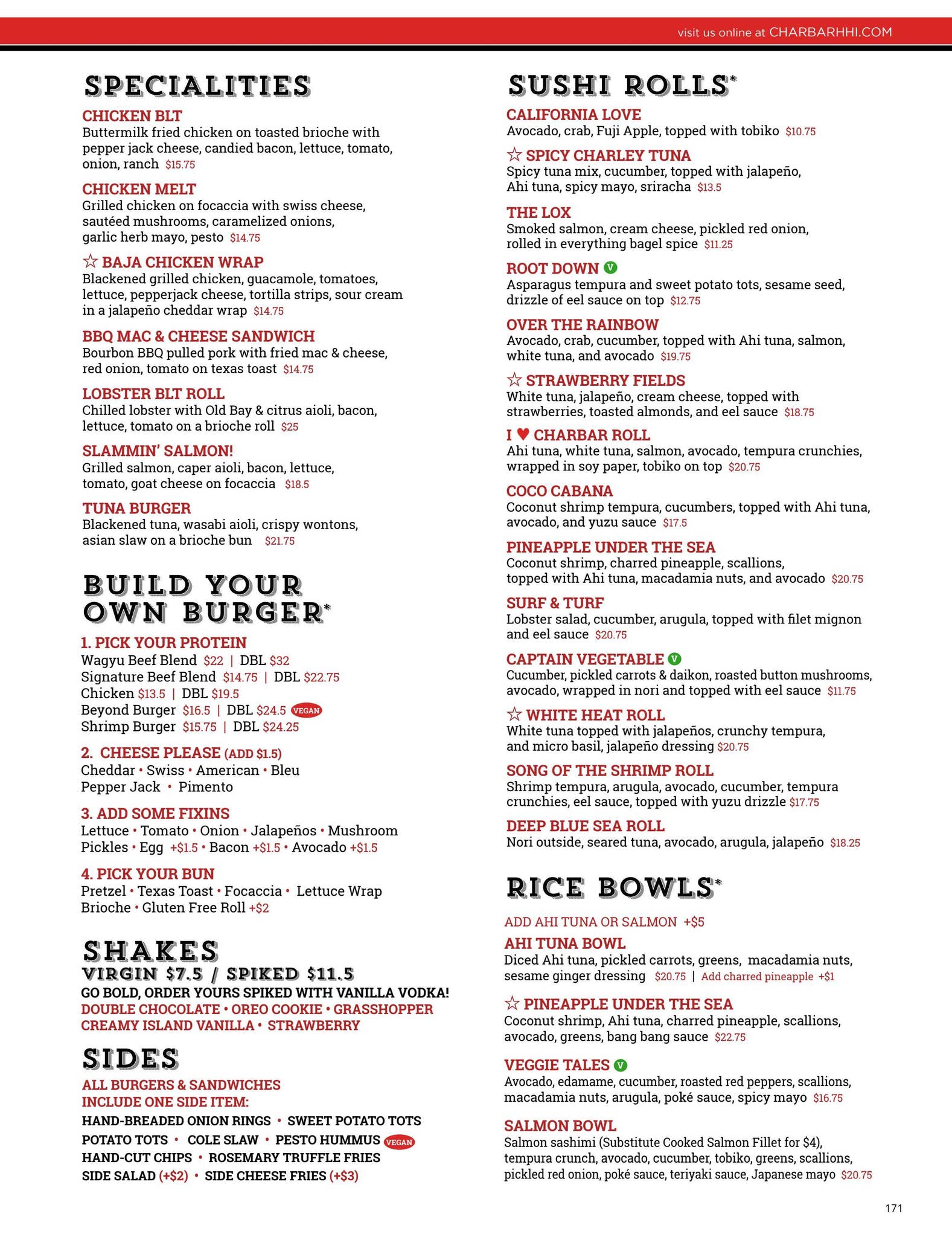 2022 SERG MENU GUIDE by SERG Restaurant Group - Issuu