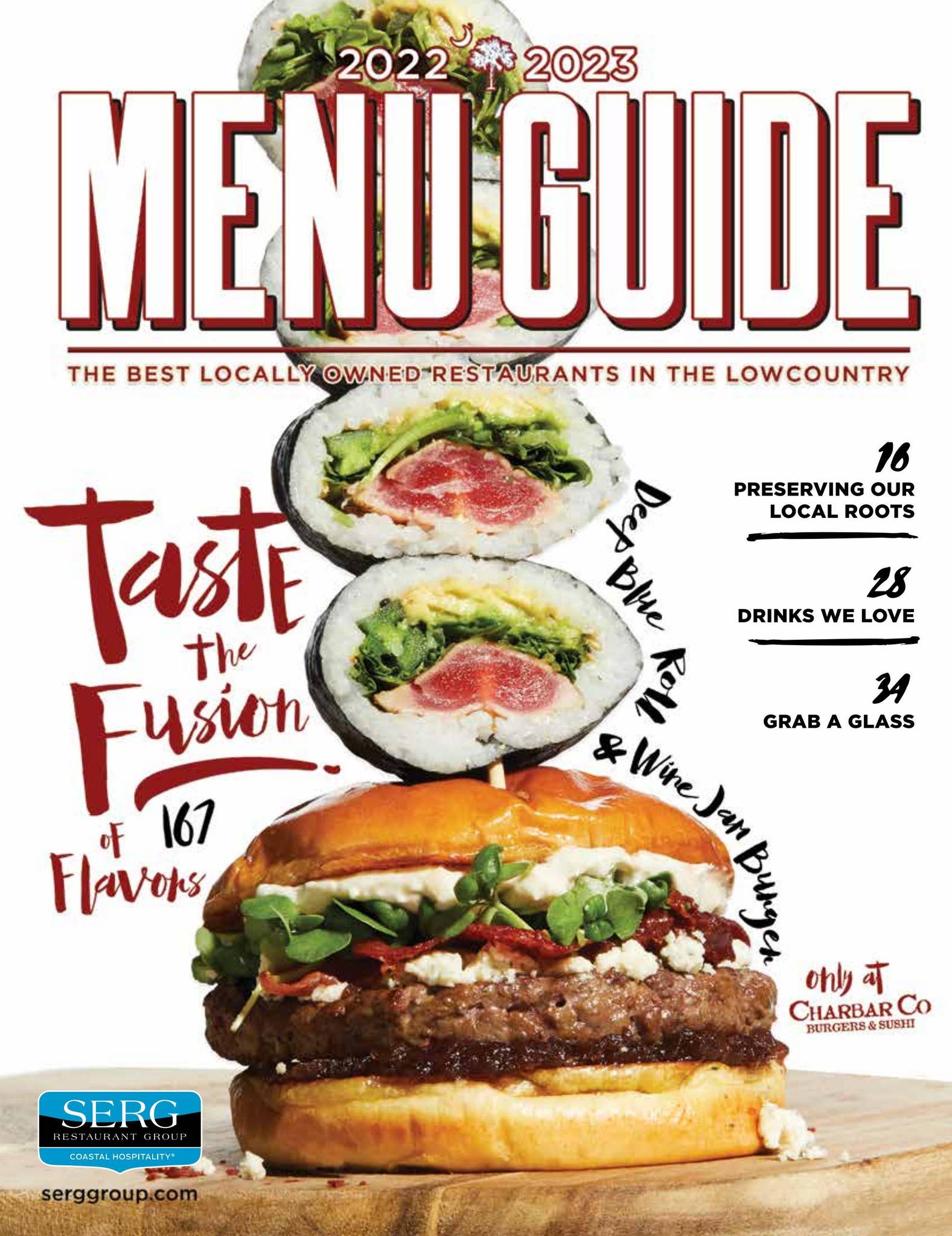 2022 SERG MENU GUIDE by SERG Restaurant Group - Issuu