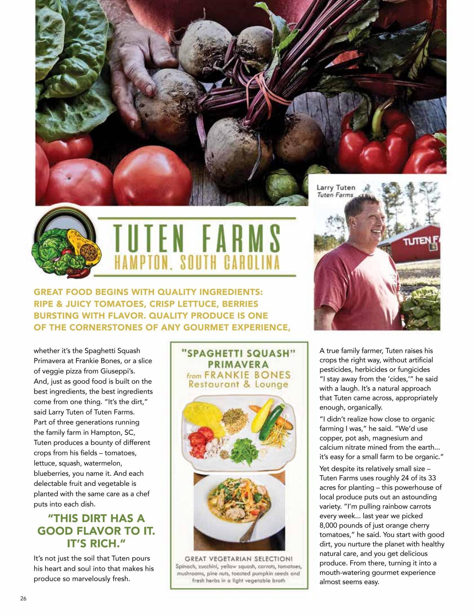 2022 SERG MENU GUIDE by SERG Restaurant Group - Issuu