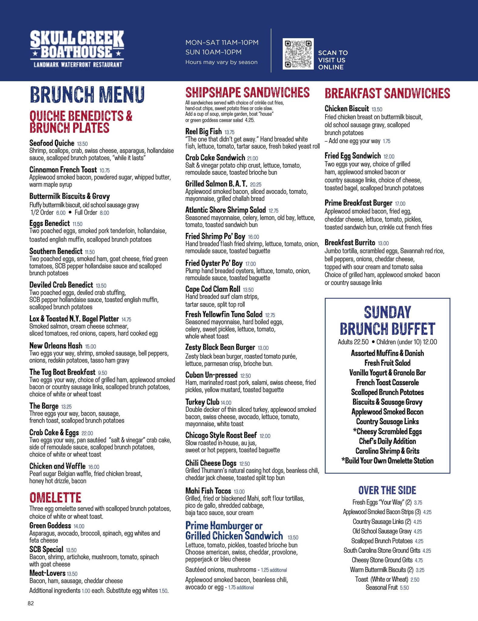 2022 SERG MENU GUIDE by SERG Restaurant Group - Issuu