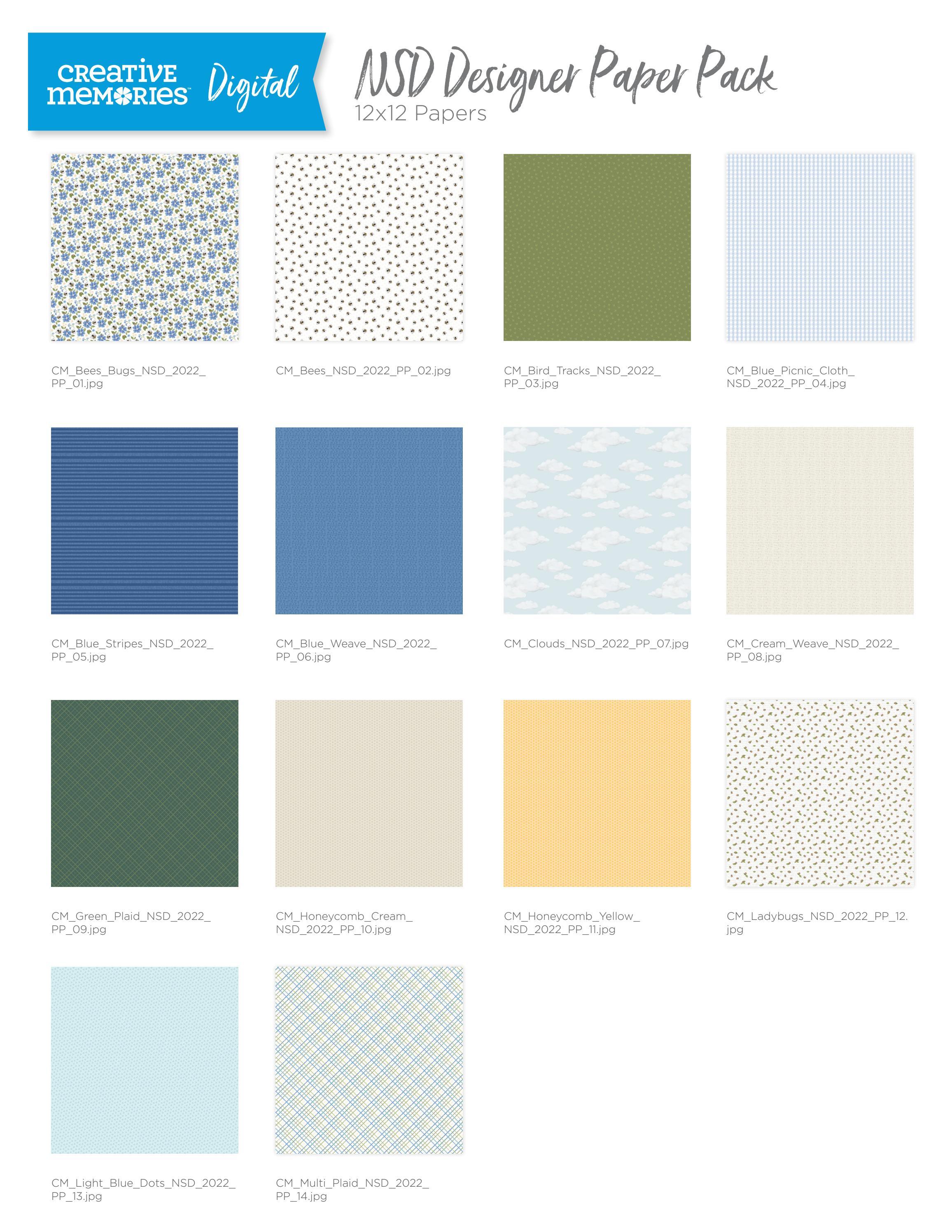 NSD 2022 Digital Artwork Kit Preview by Creative Memories - Issuu