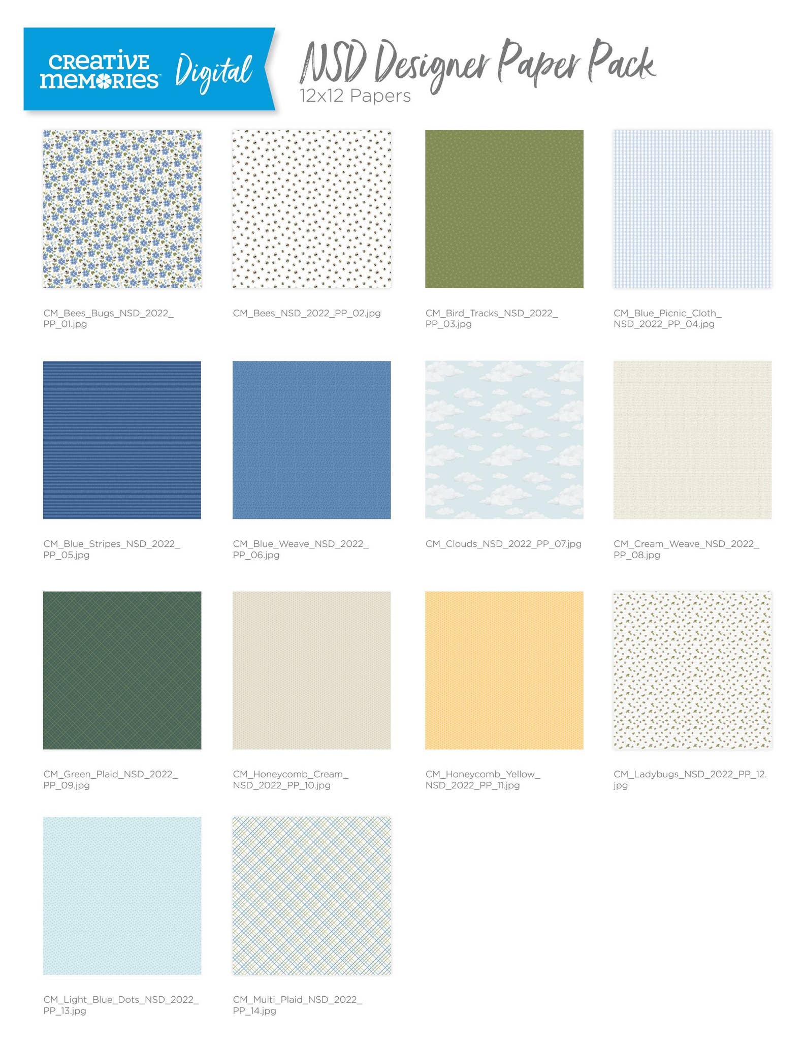 NSD 2022 Digital Artwork Kit Preview by Creative Memories - Issuu