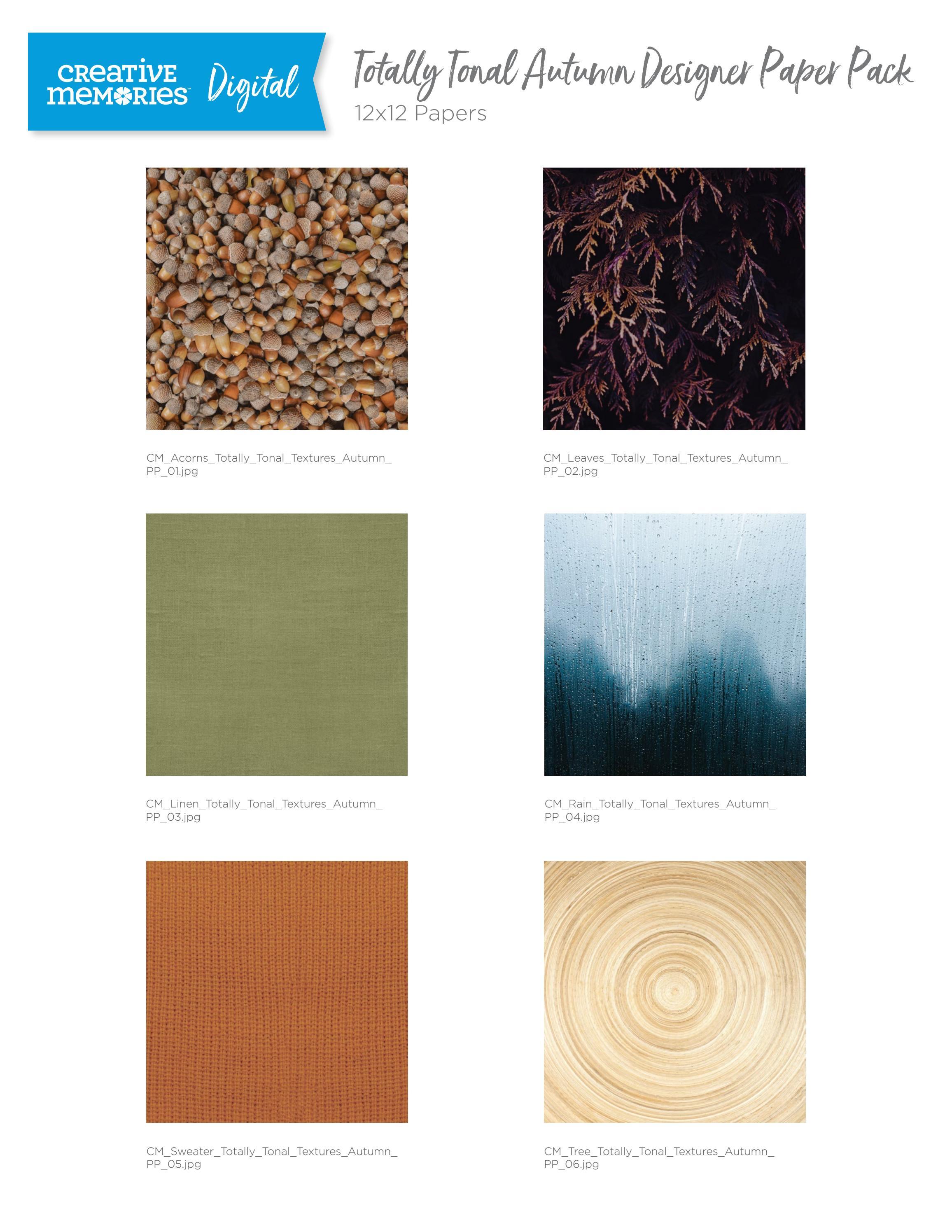 Totally Tonals #3 Digital Artwork Kit Preview by Creative Memories - Issuu