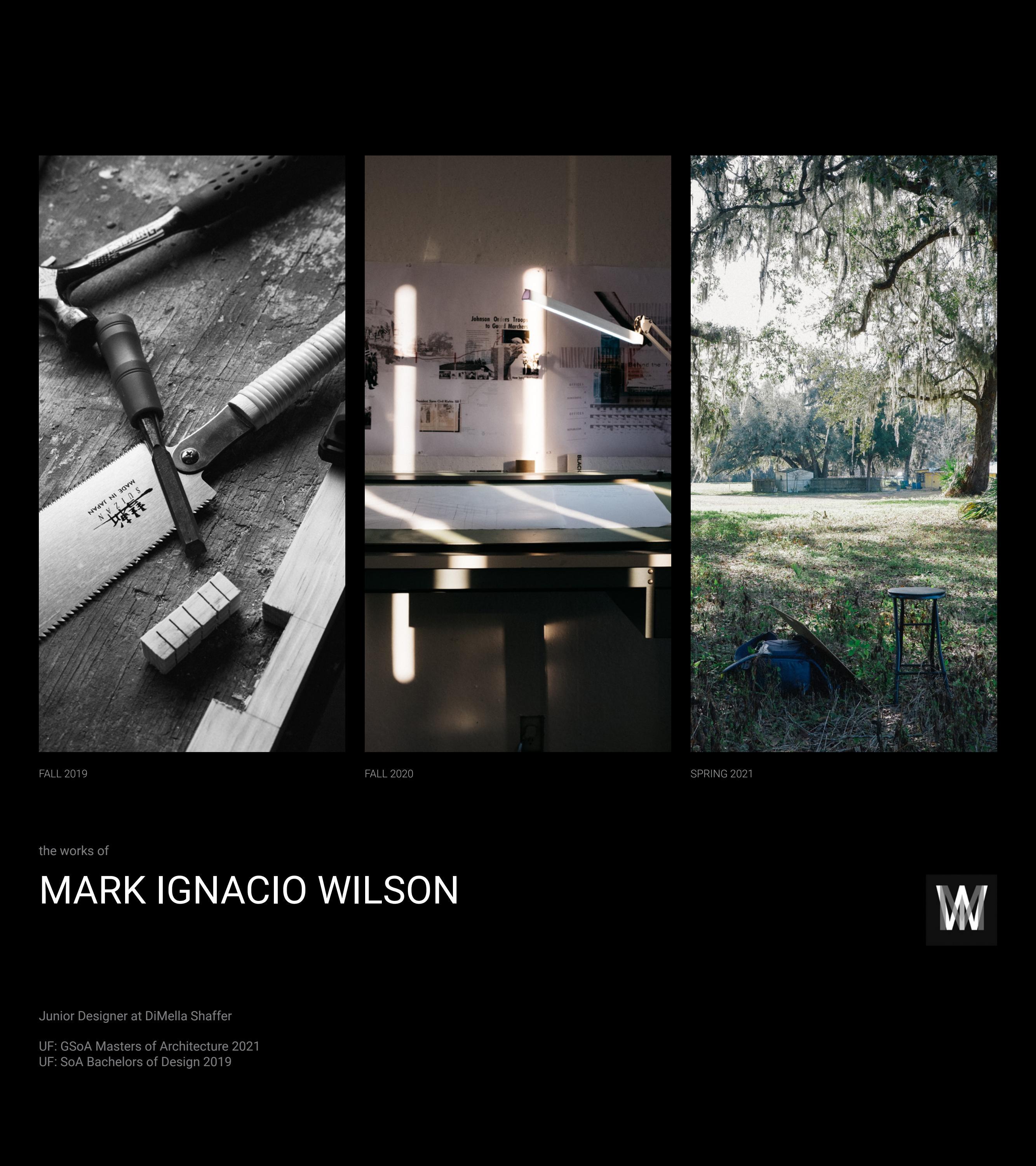 Mark Ignacio Wilson Graduate Architecture Portfolio | UF: SoA M. Arch ...