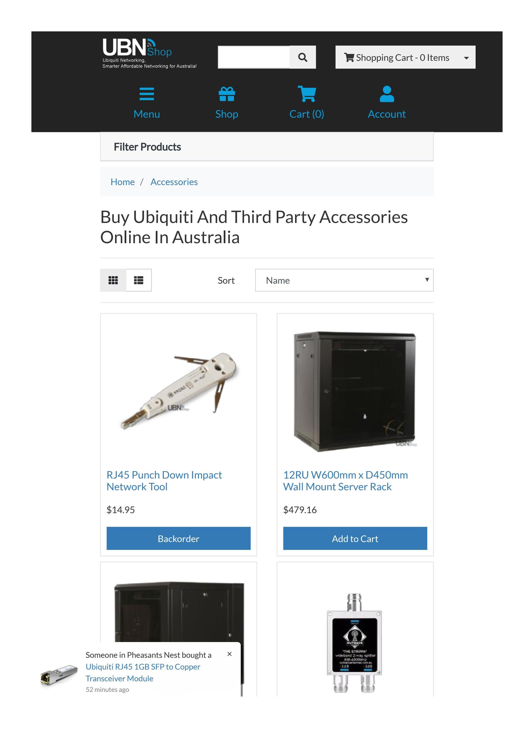 Buy Ubiquiti And Third Party Accessories Online Australia by UBNT Shop ...