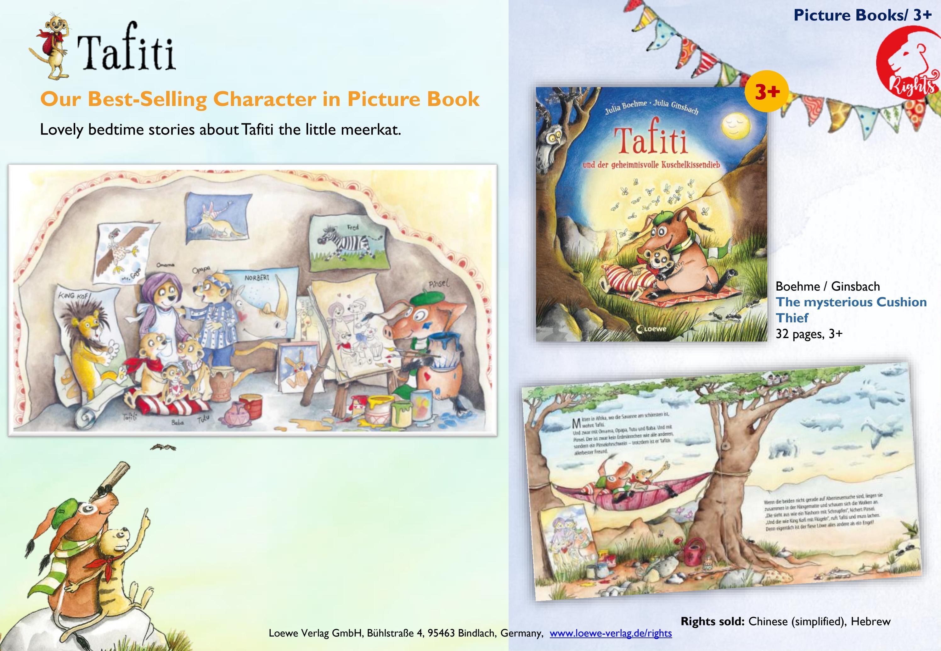 Overview: "Tafiti" Picture Books by Loewe Verlag - Issuu