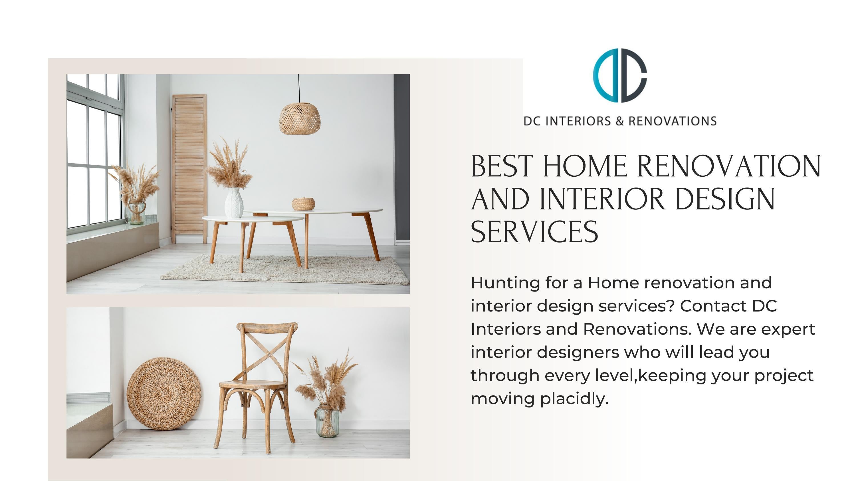 The Best Renovation and Interior Design Services - Dc Interiors ...