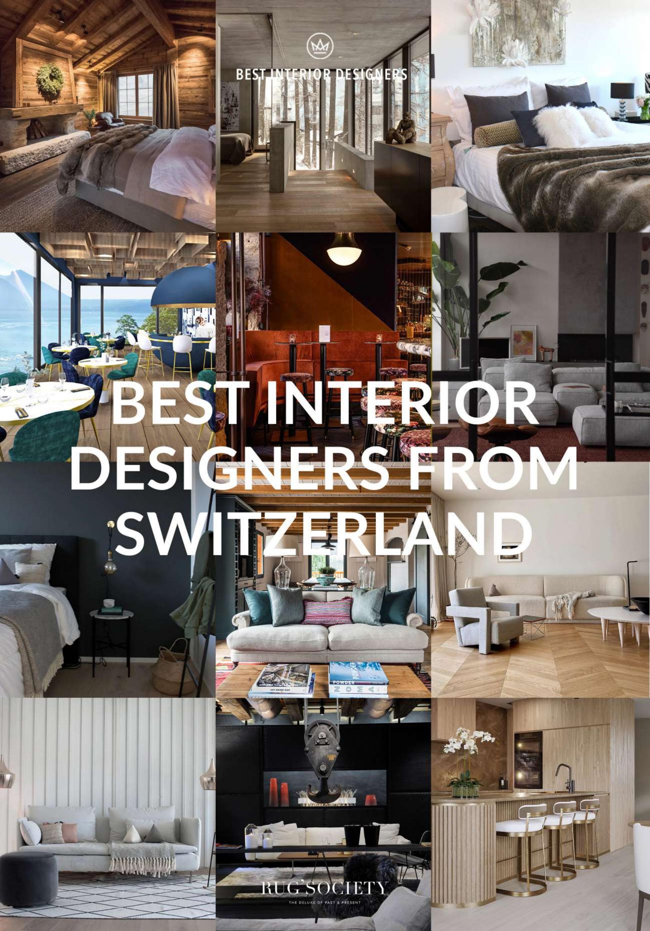 Best Interior Designers from Switzerland - Rug'Society by Trend Design ...